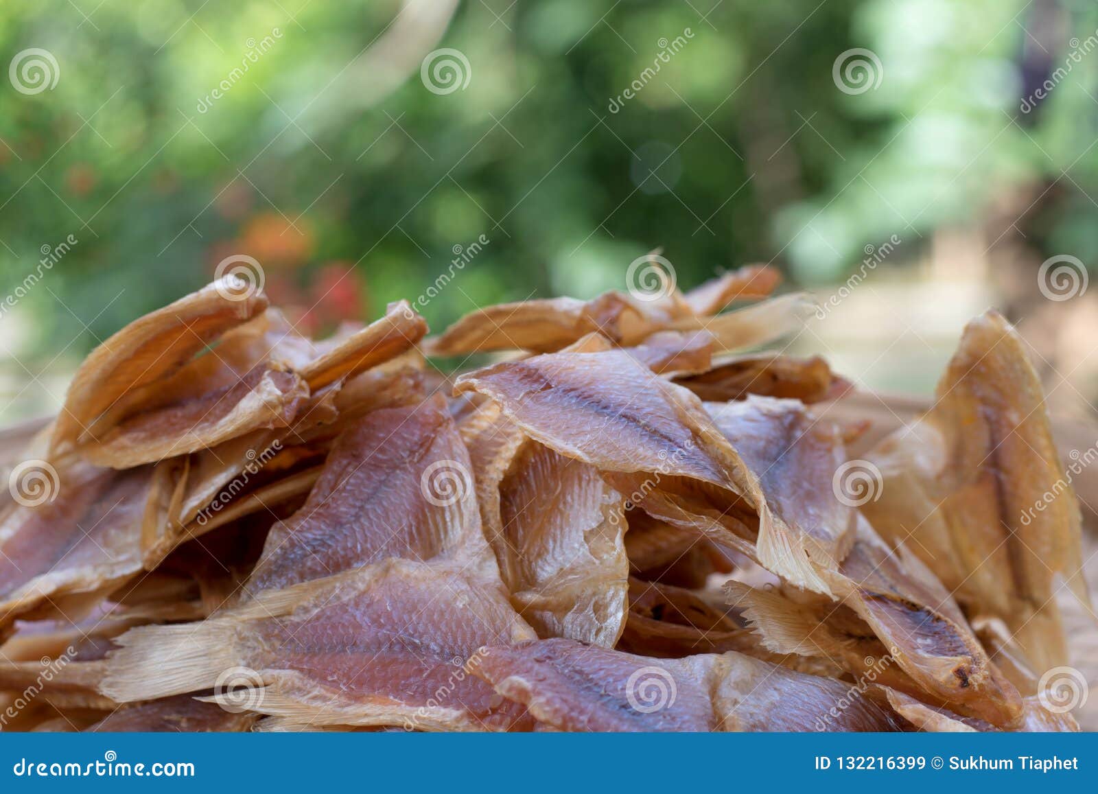 Dried fish stock image. Image of marine, fish, gourmet - 132216399