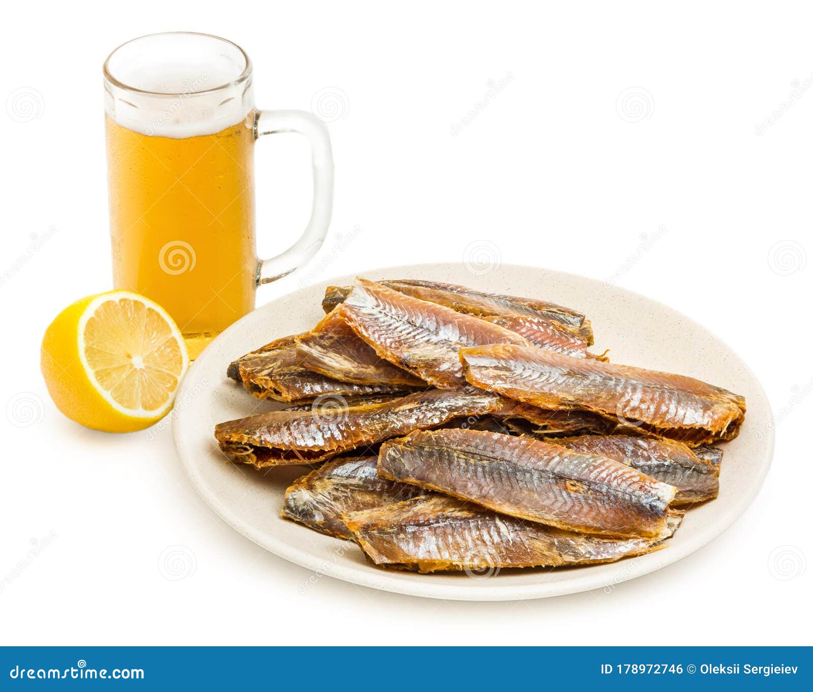 Dried fish fillets roach stock photo. Image of ingredients - 178972746