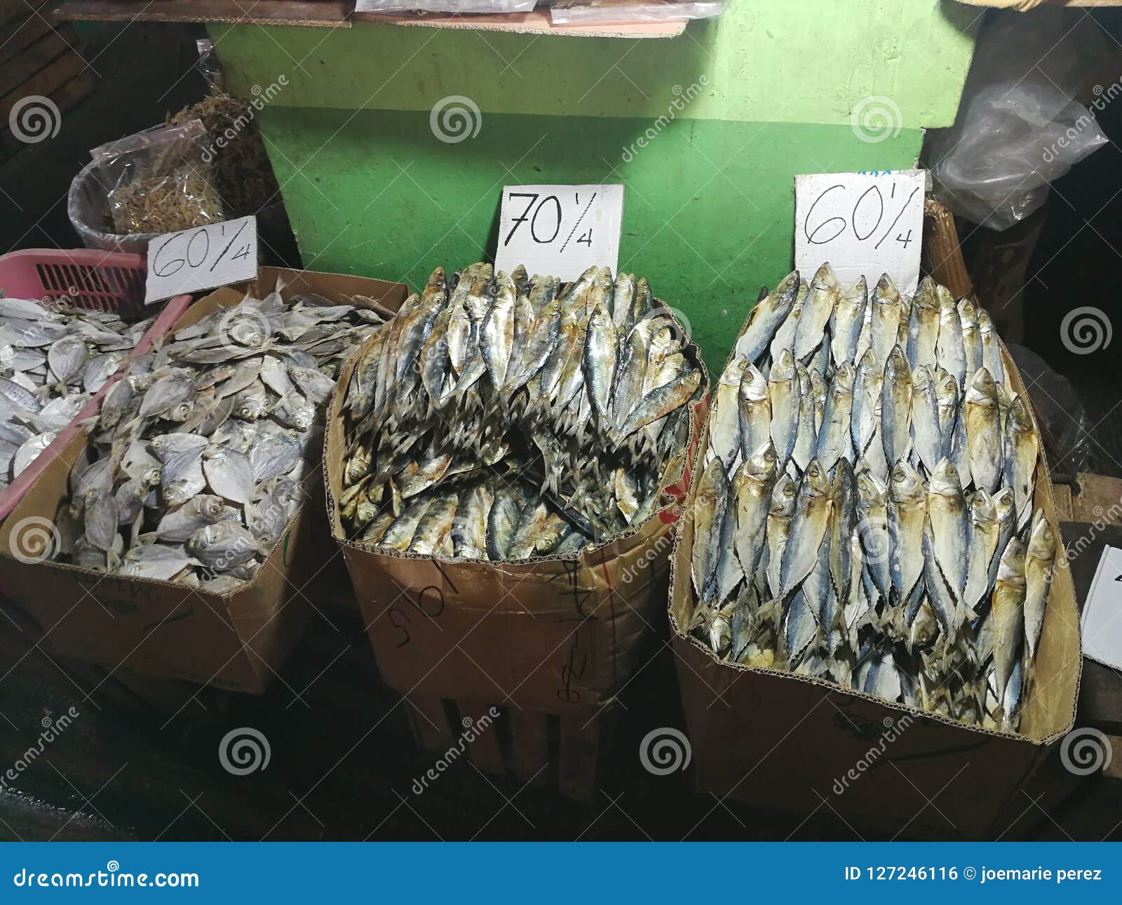 Dried fish in the phil stock photo. Image of fish, phil - 127246116