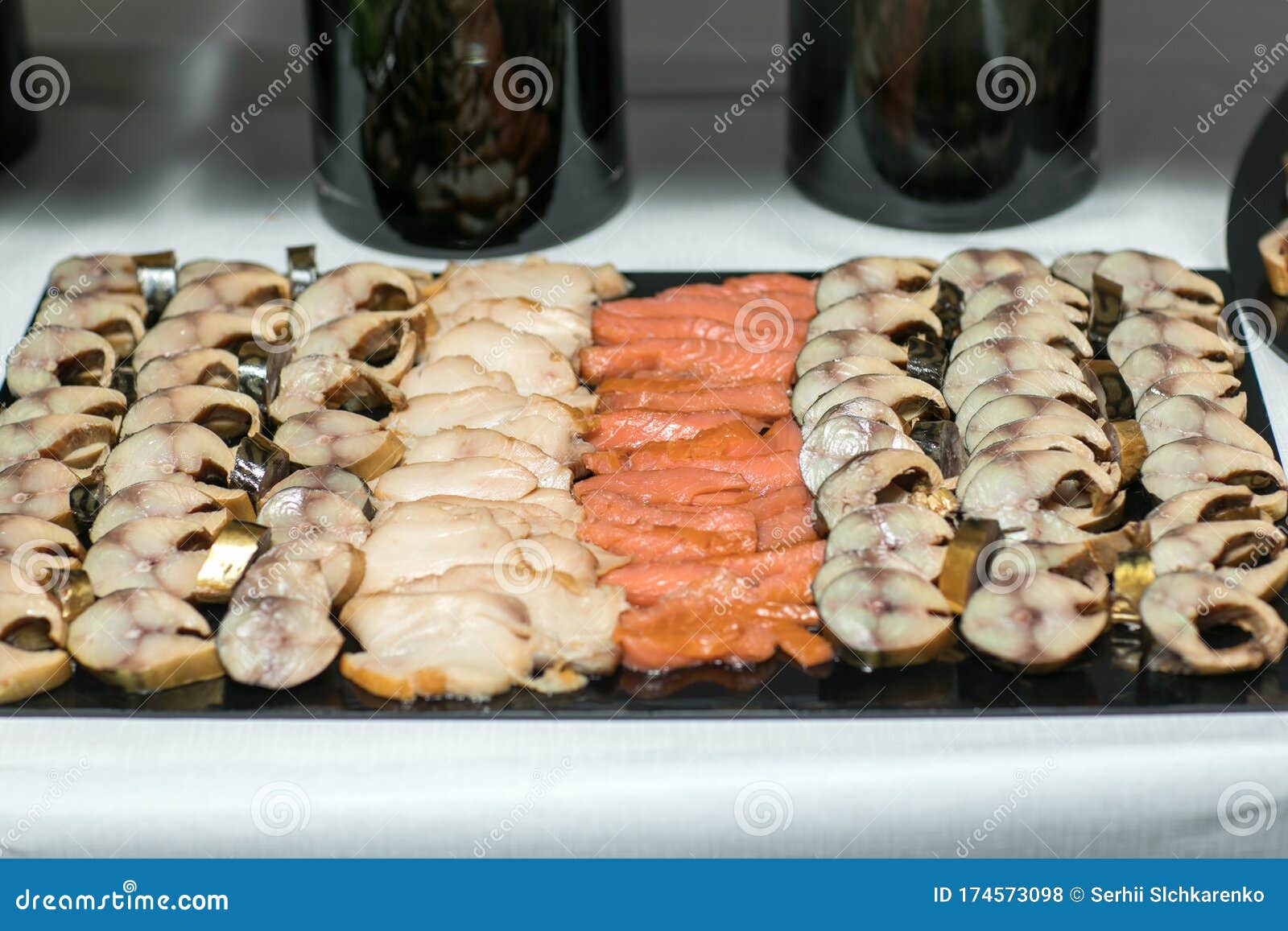 Dried fish slice on table stock photo. Image of fish - 174573098