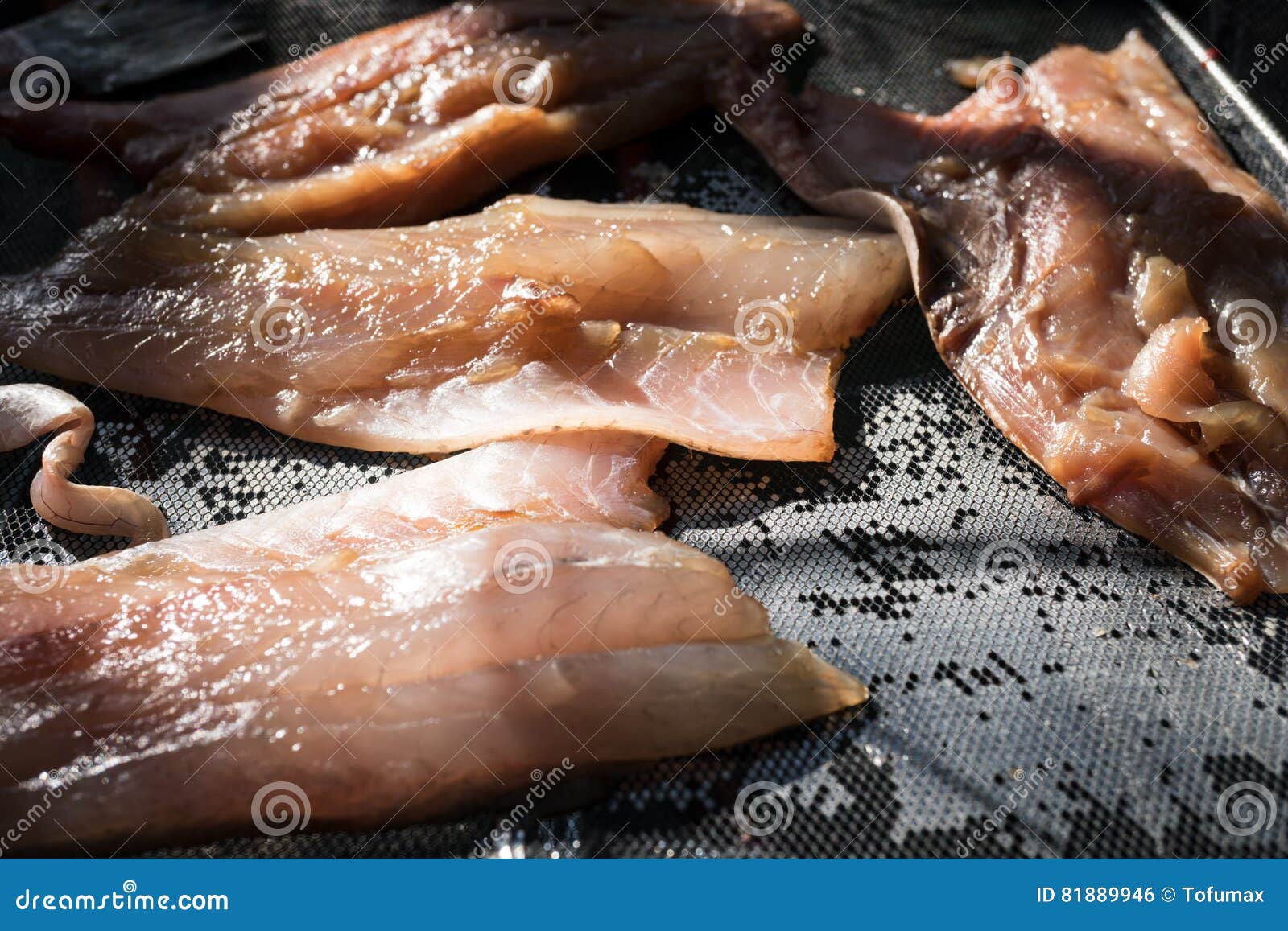 Dried fish slide stock photo. Image of snack, salted - 81889946