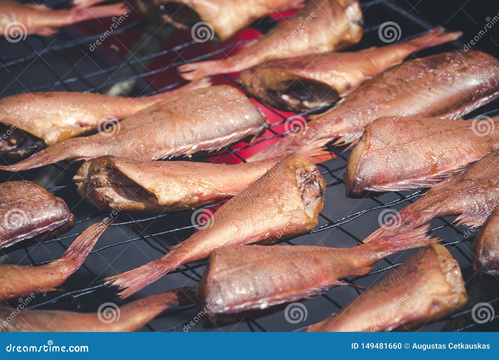 Kipper Fish On The Plate Stock Image | CartoonDealer.com #192786997