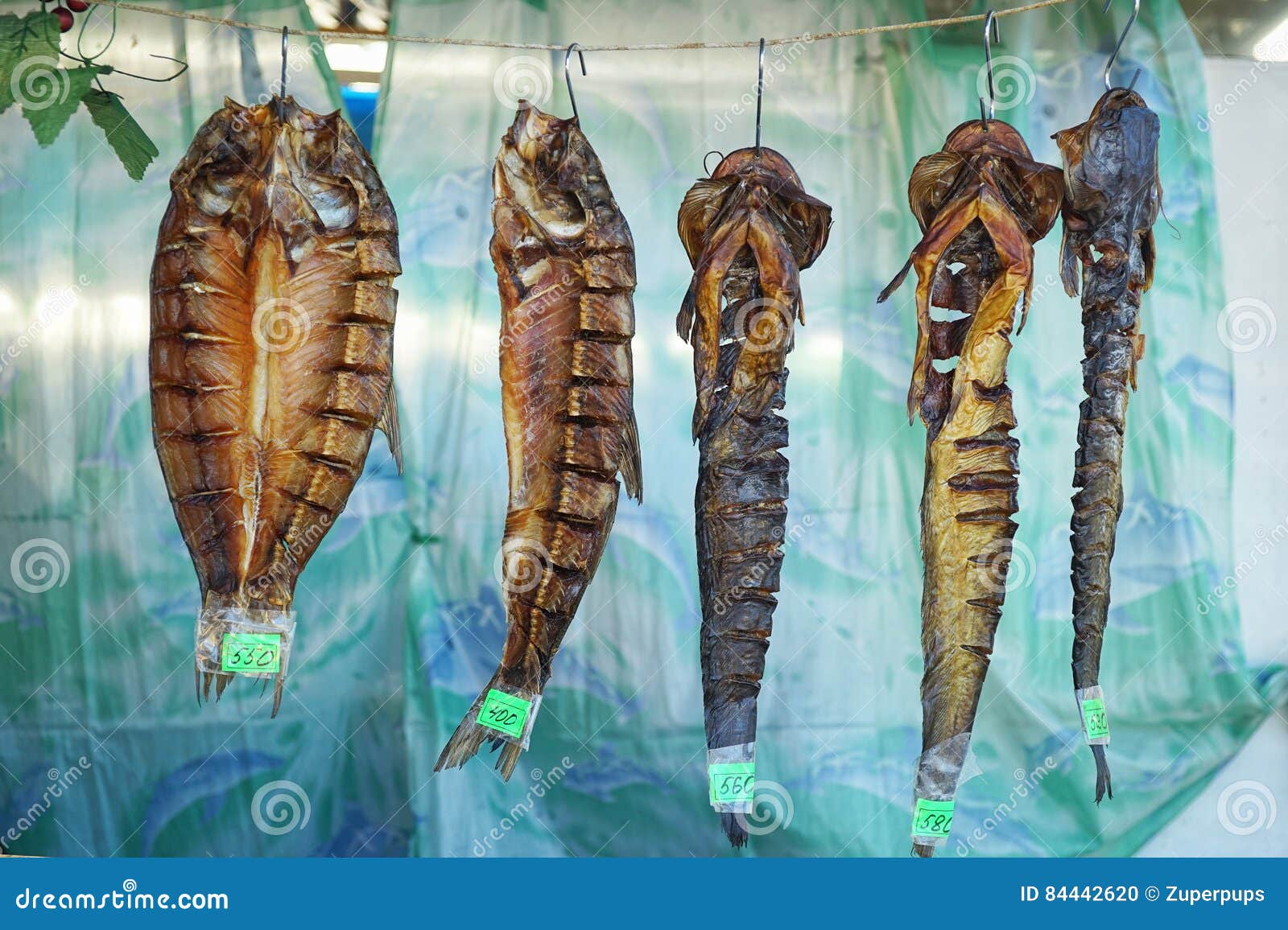 Dried fish stock photo. Image of seafood, sale, meal - 84442620