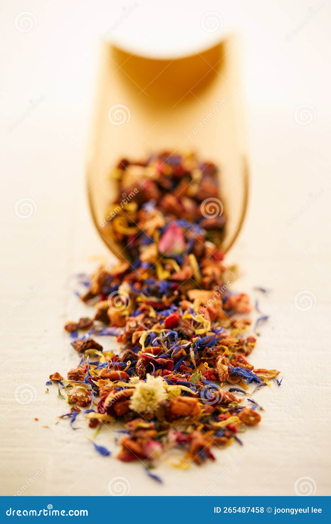 Dried Flower Tea, Various Dried Leaves Stock Photo - Image of mate ...