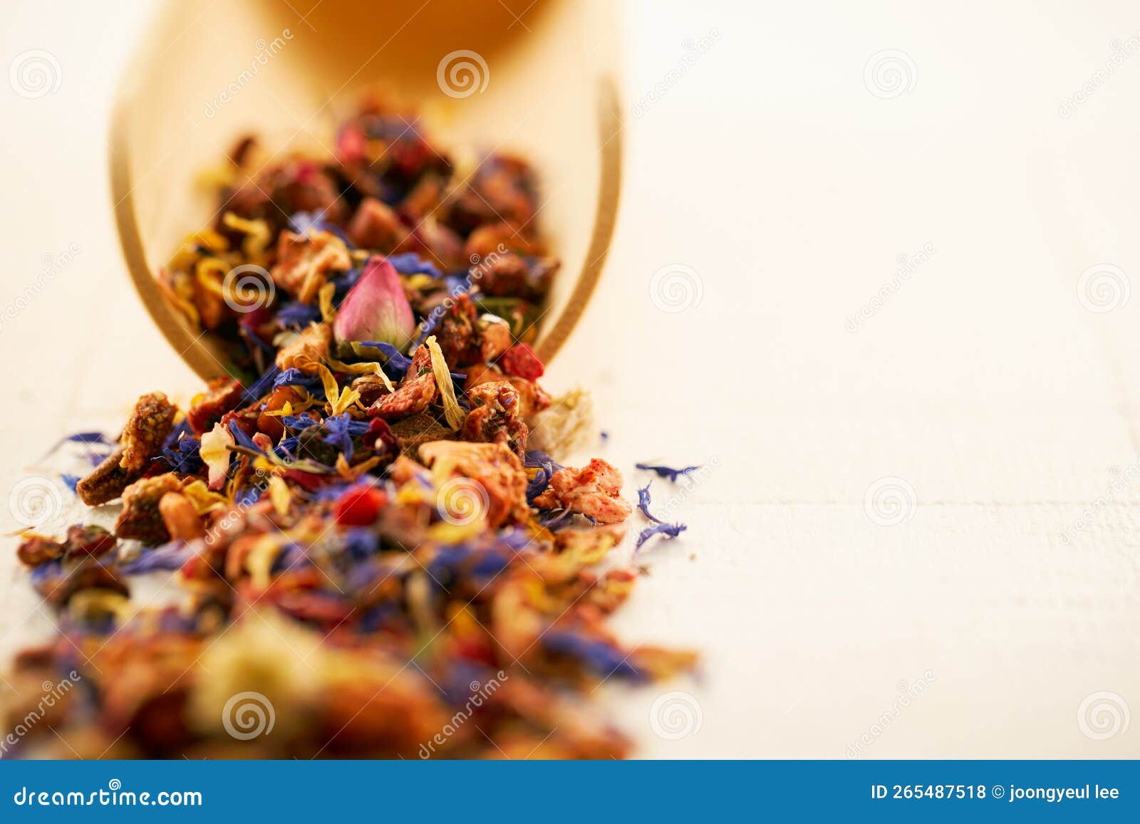 Dried Flower Tea, Various Dried Leaves Stock Photo - Image of ...