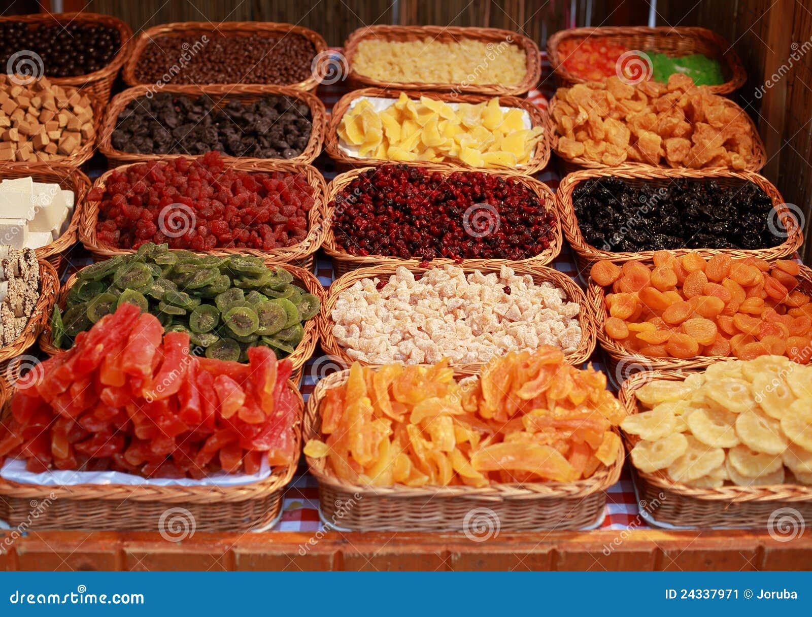 Dried fruit sweets stock image. Image of delight, fruit - 24337971