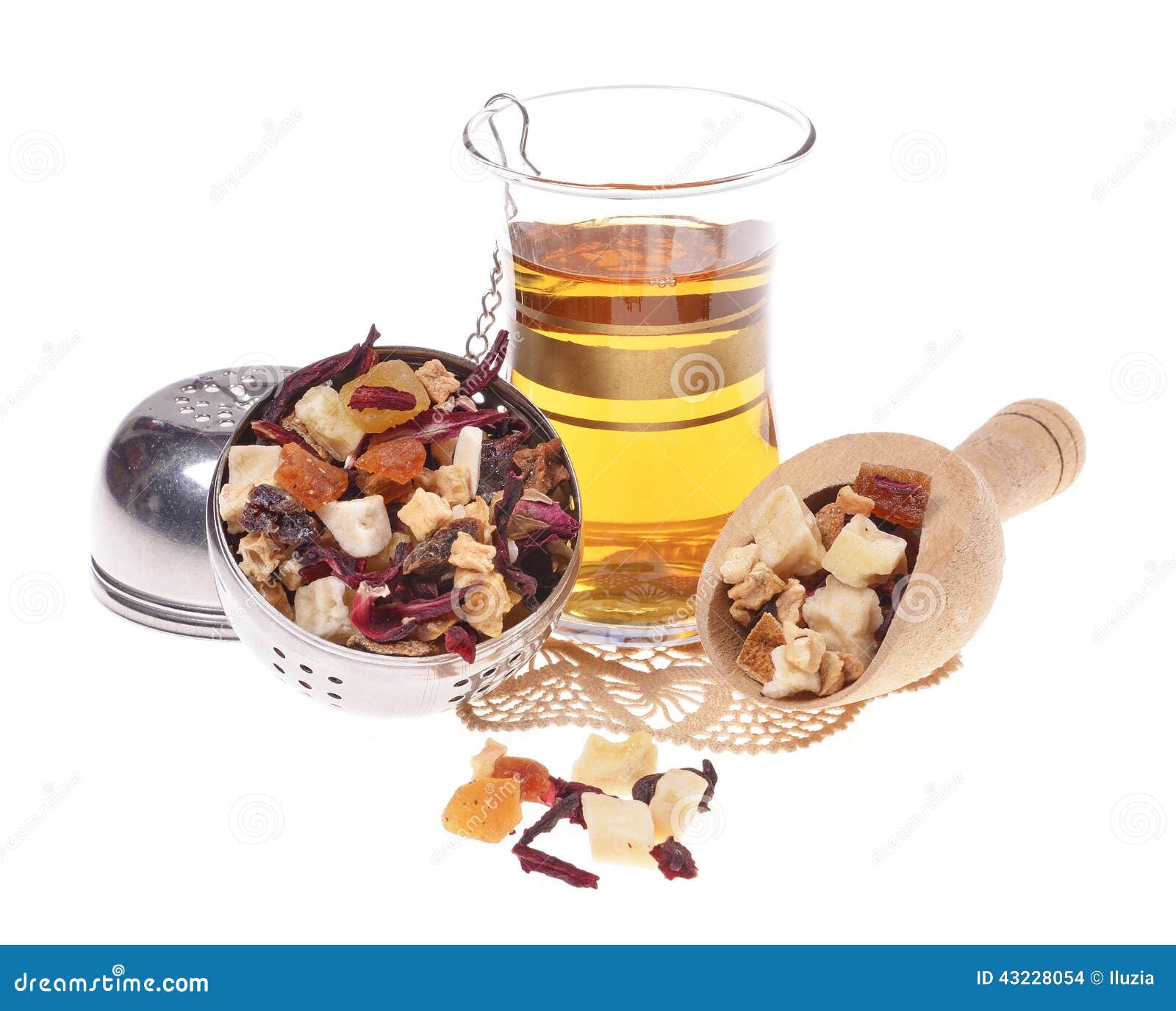 Dried fruit tea stock photo. Image of glass, container - 43228054