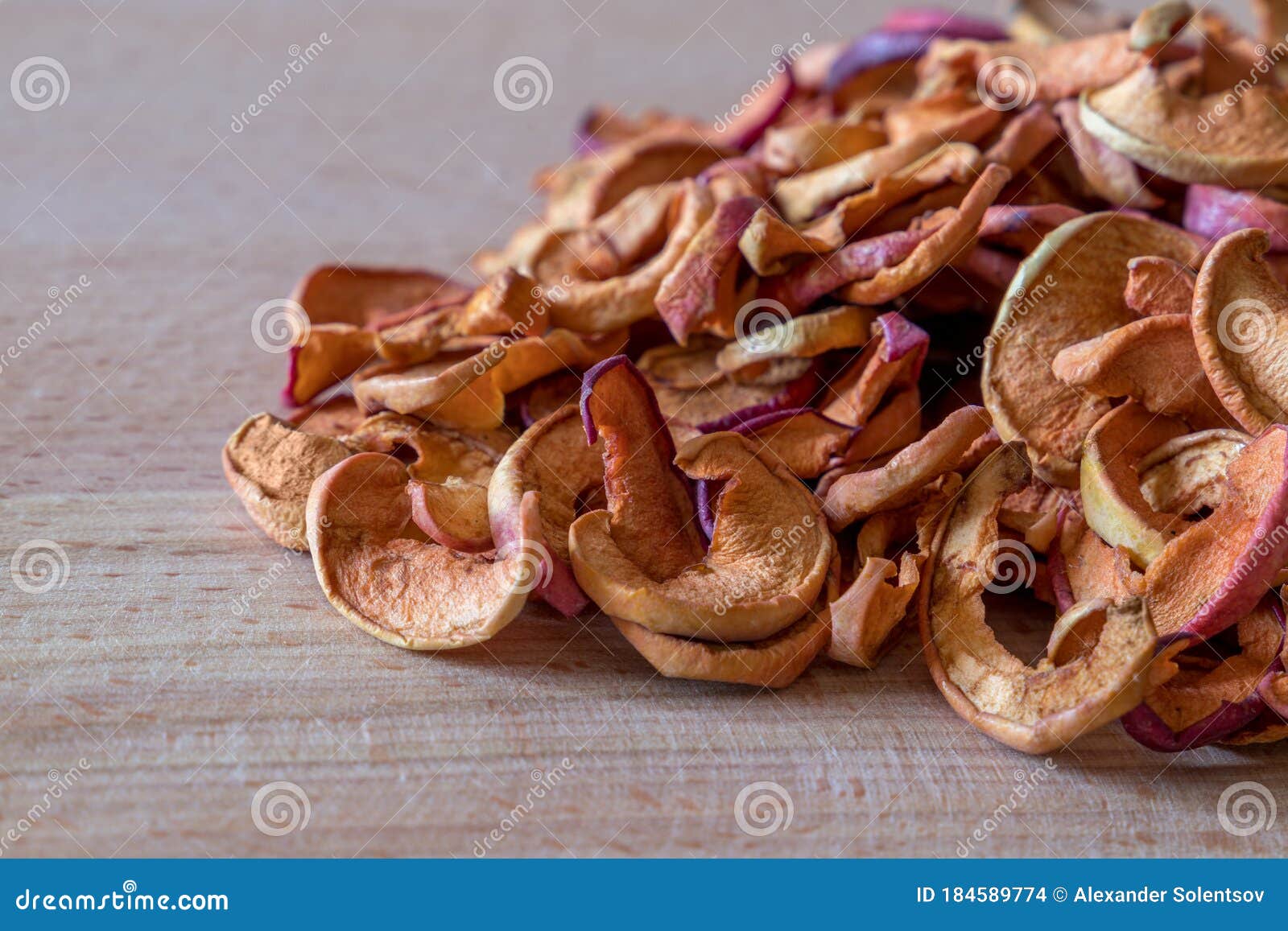 Dried fruits from apples stock photo. Image of seed - 184589774
