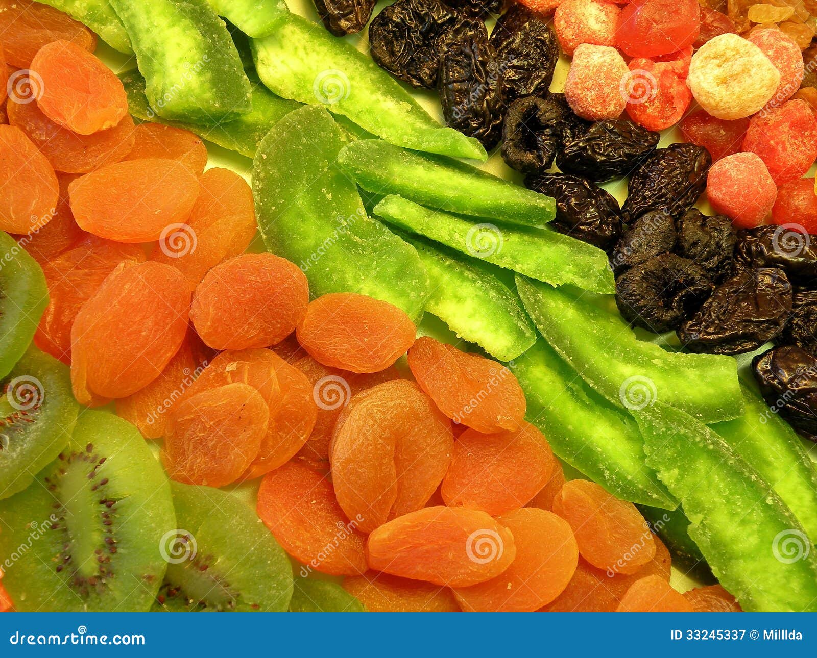 Dried fruits background stock image. Image of macro, seed - 33245337