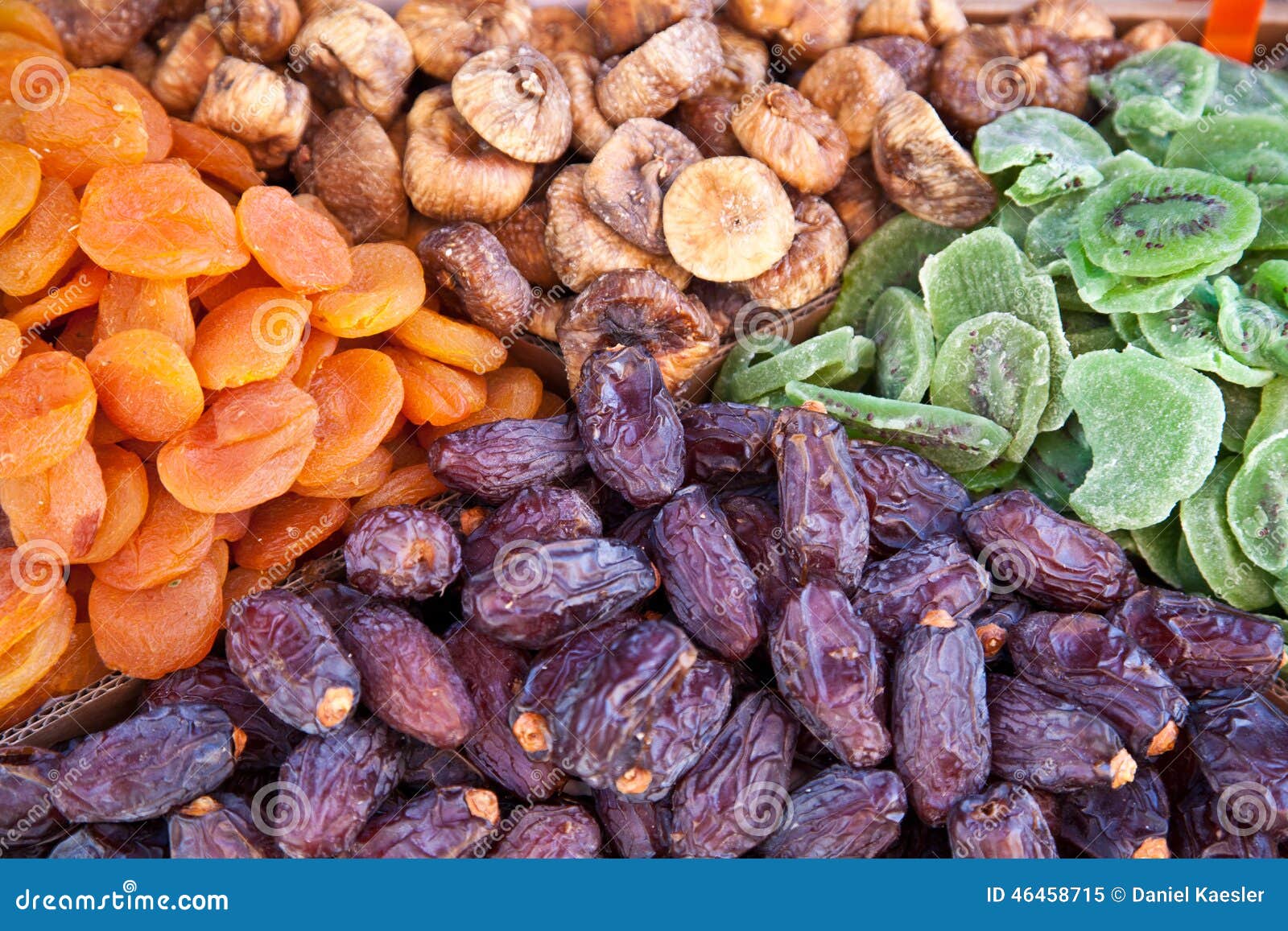 Dried fruits stock image. Image of four, dried, market - 46458715