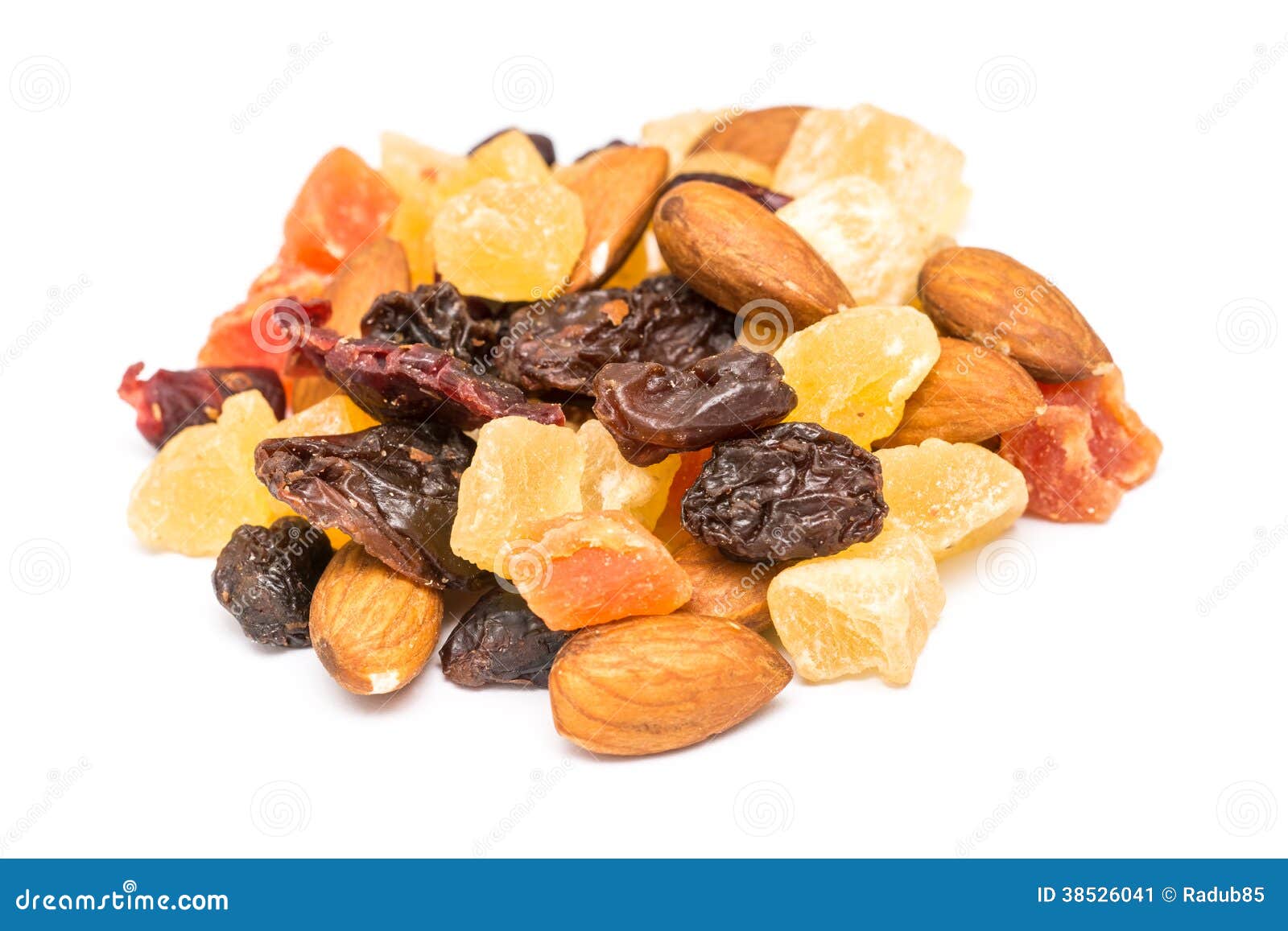 Dried Fruits Isolated stock image. Image of nutrition - 38526041