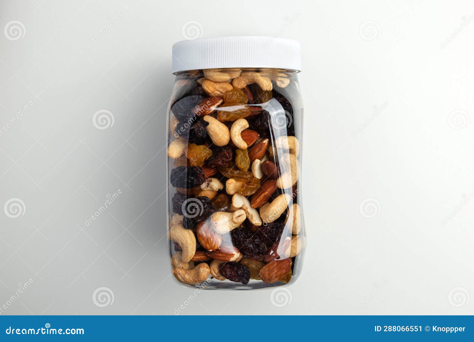 Dried Fruits and Nuts in a Jar Stock Image - Image of assortment, snack ...