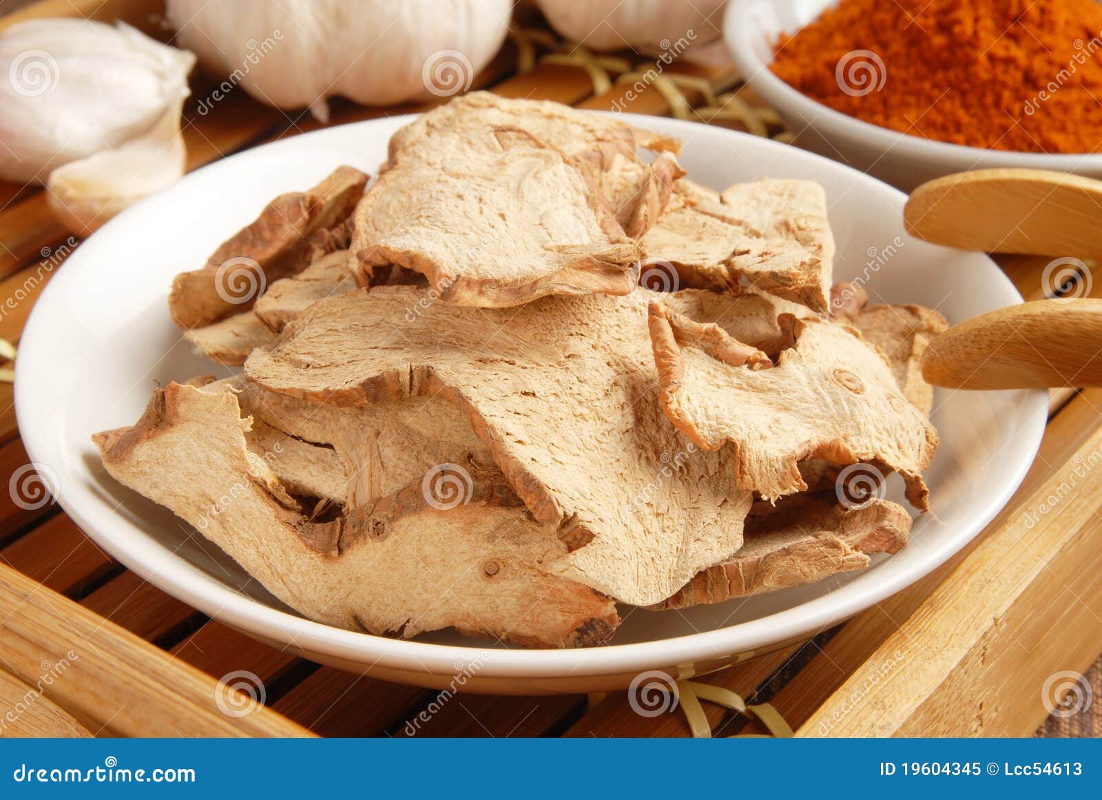 Dried galangal stock image. Image of food, appetizing - 19604345