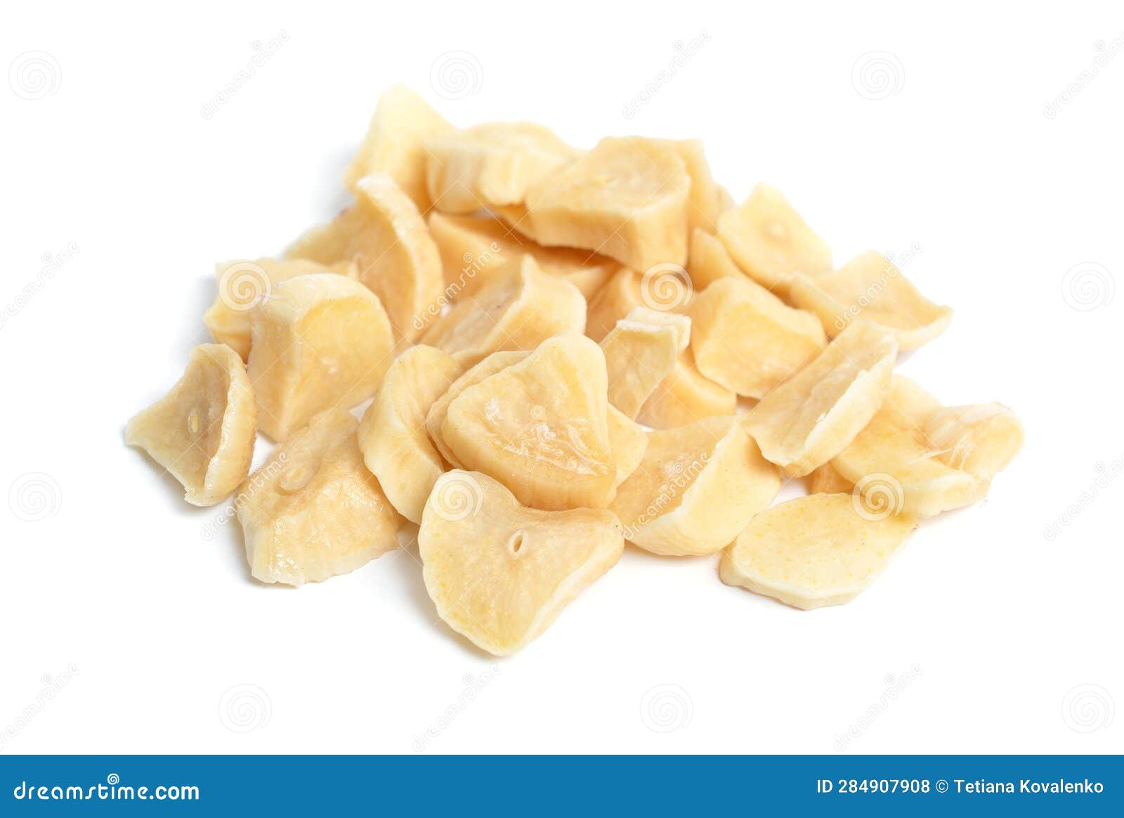 Dry Garlic Slices, Crispy Fried Cloves Pile Closeup, Roasted Grilled ...