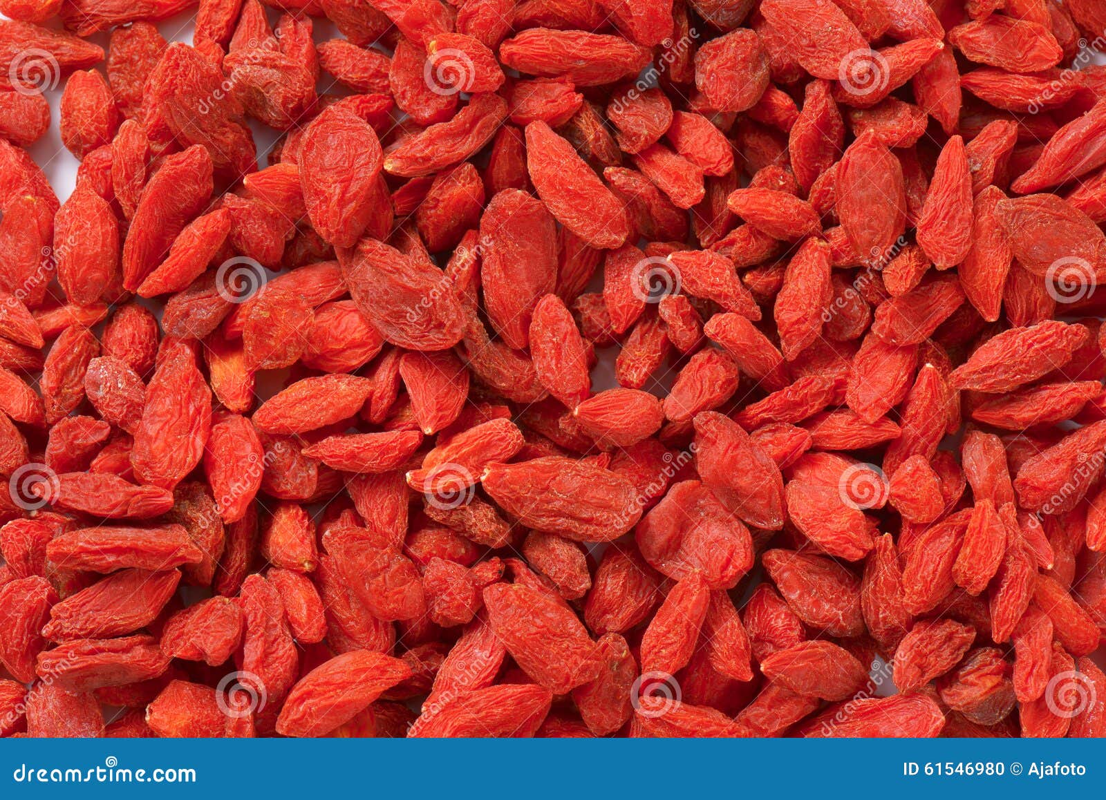 Dried goji berries stock photo. Image of healthy, organic - 61546980