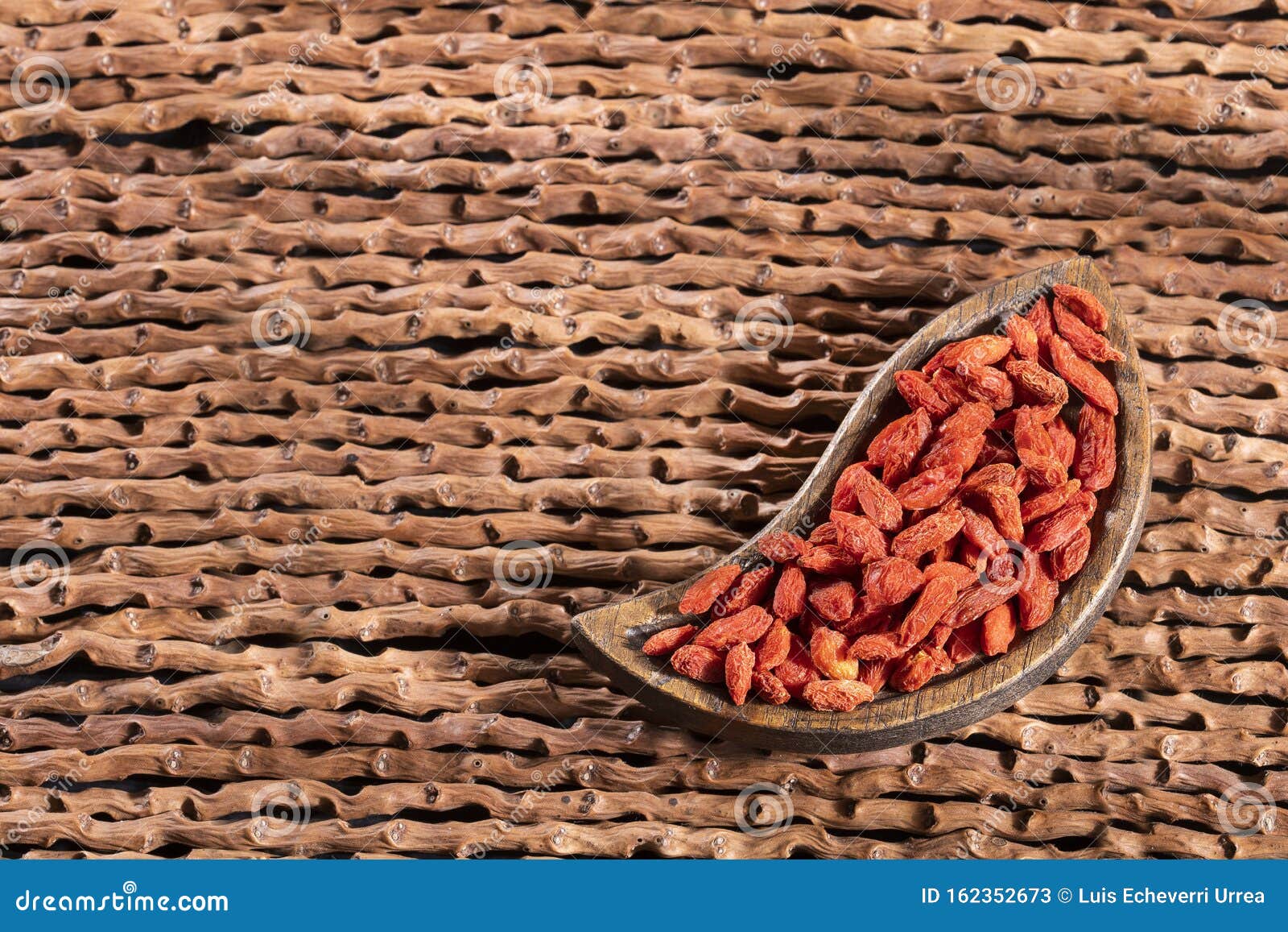 Dried Goji Berries - Lycium Barbarum Stock Image - Image of barbarum ...