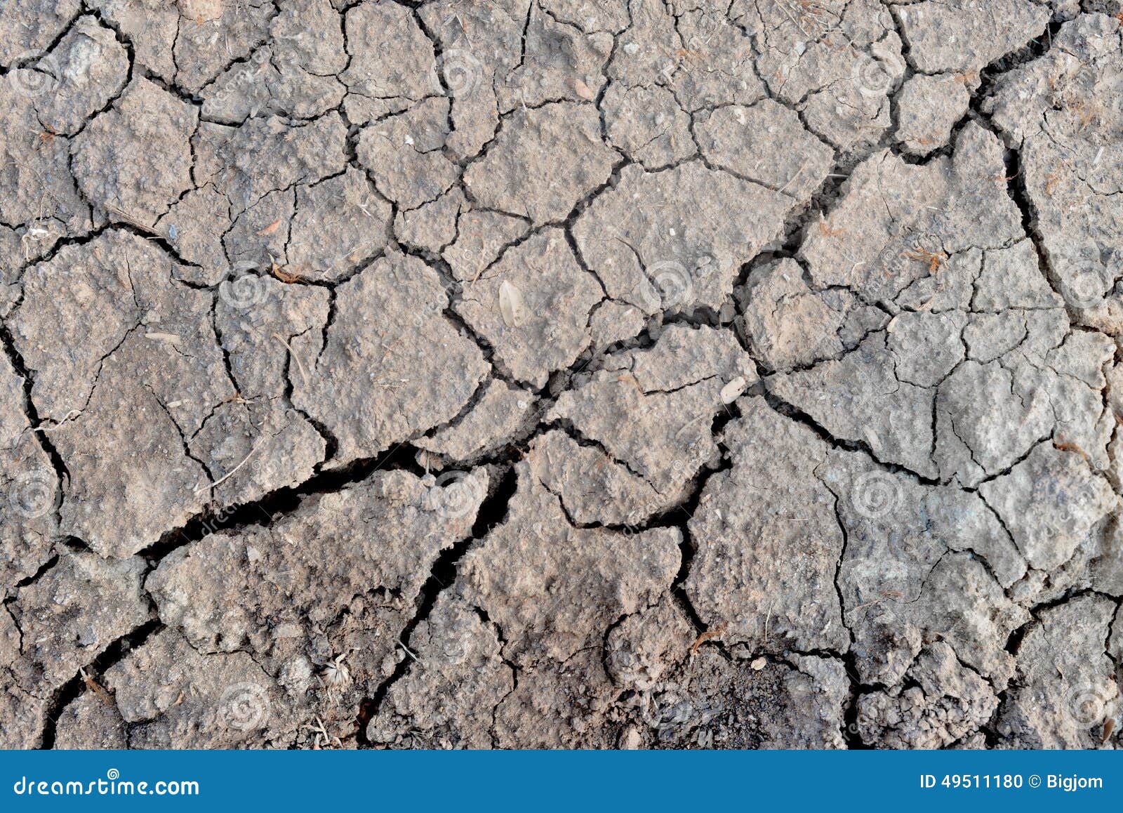 Dried Ground Covered with Cracks. Stock Photo - Image of aging, dirt ...