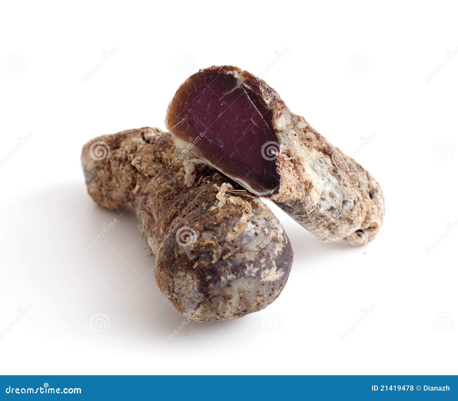 Dried home made meat stock photo. Image of preserve, closeup - 21419478