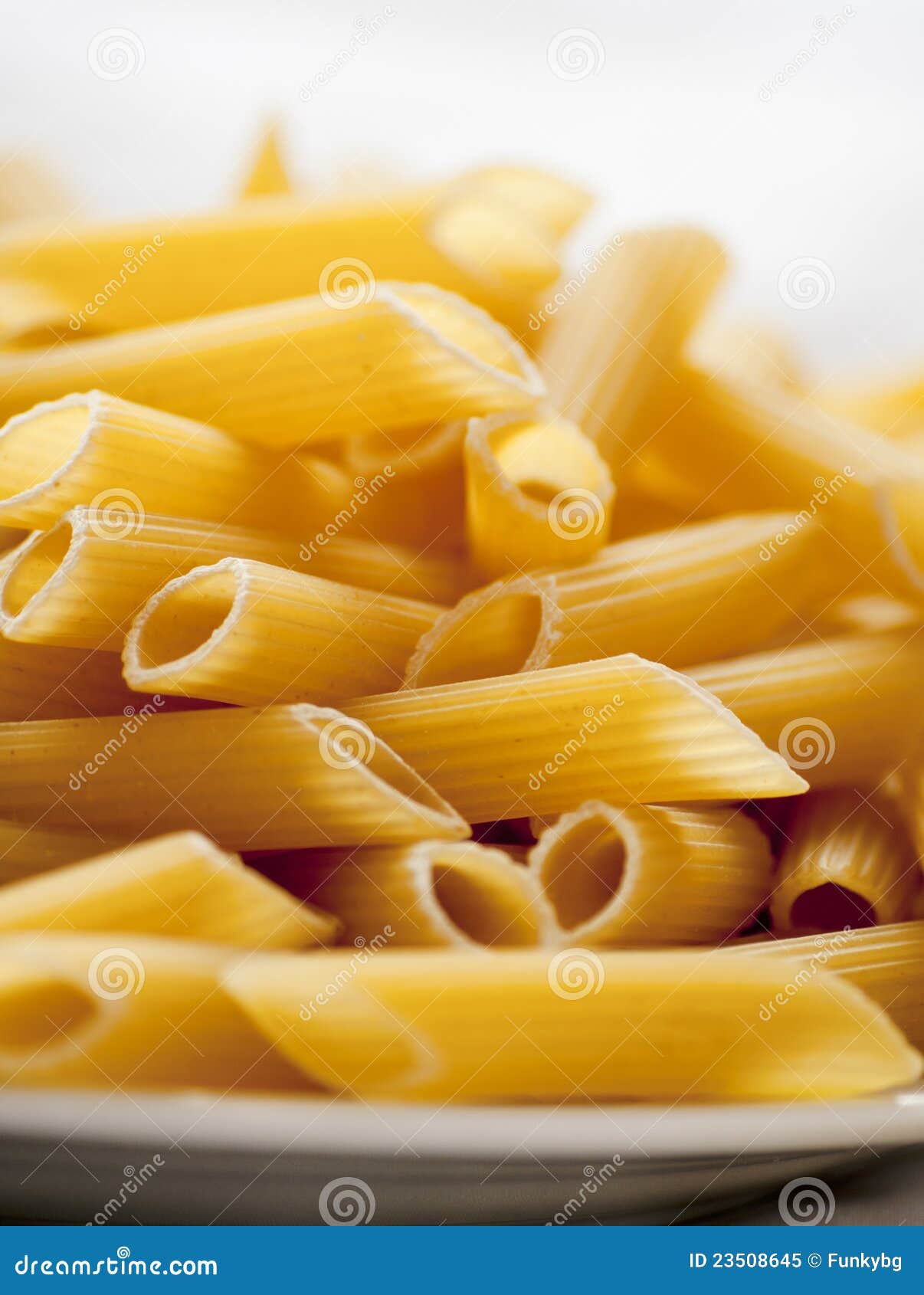 Dried Italian Pasta (macaroni) Stock Image - Image of diet, ingredient ...