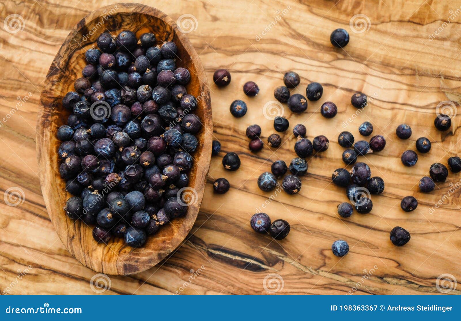 Dried juniper berries stock image. Image of cooking - 198363367