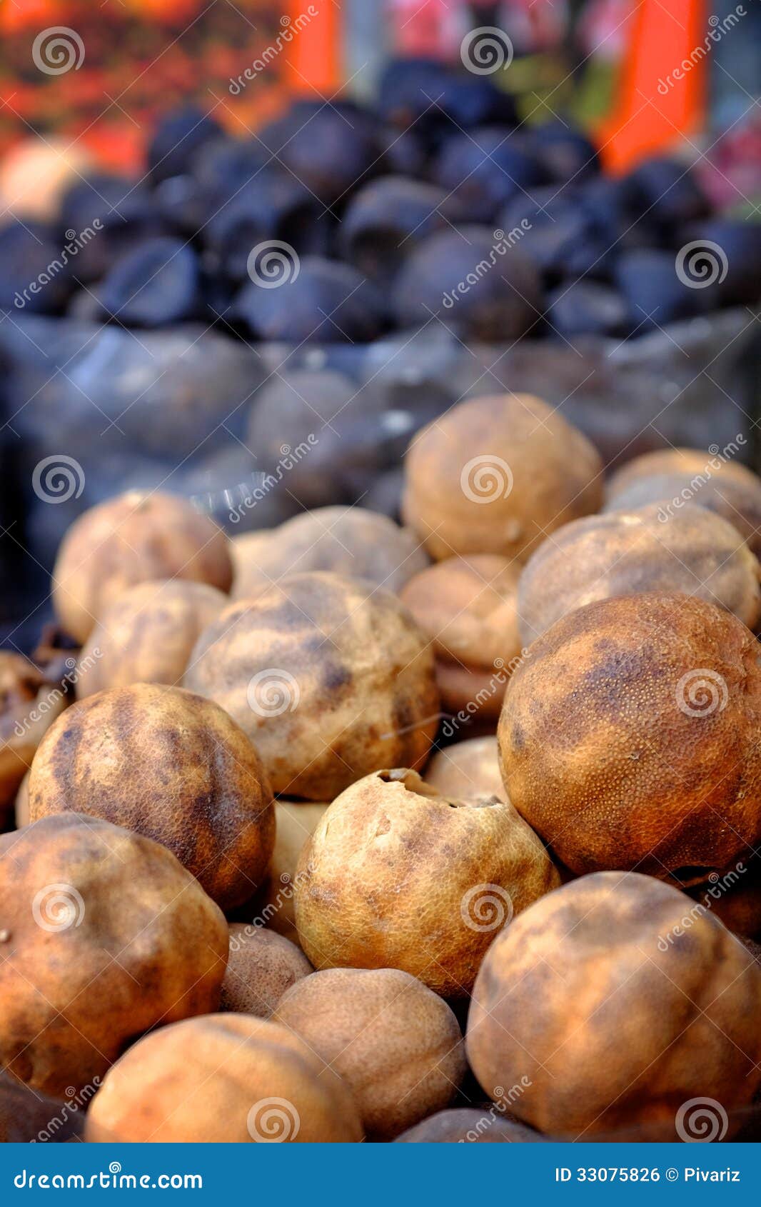 Dried Lemon at the Spice Market Stock Photo - Image of orange, arab ...