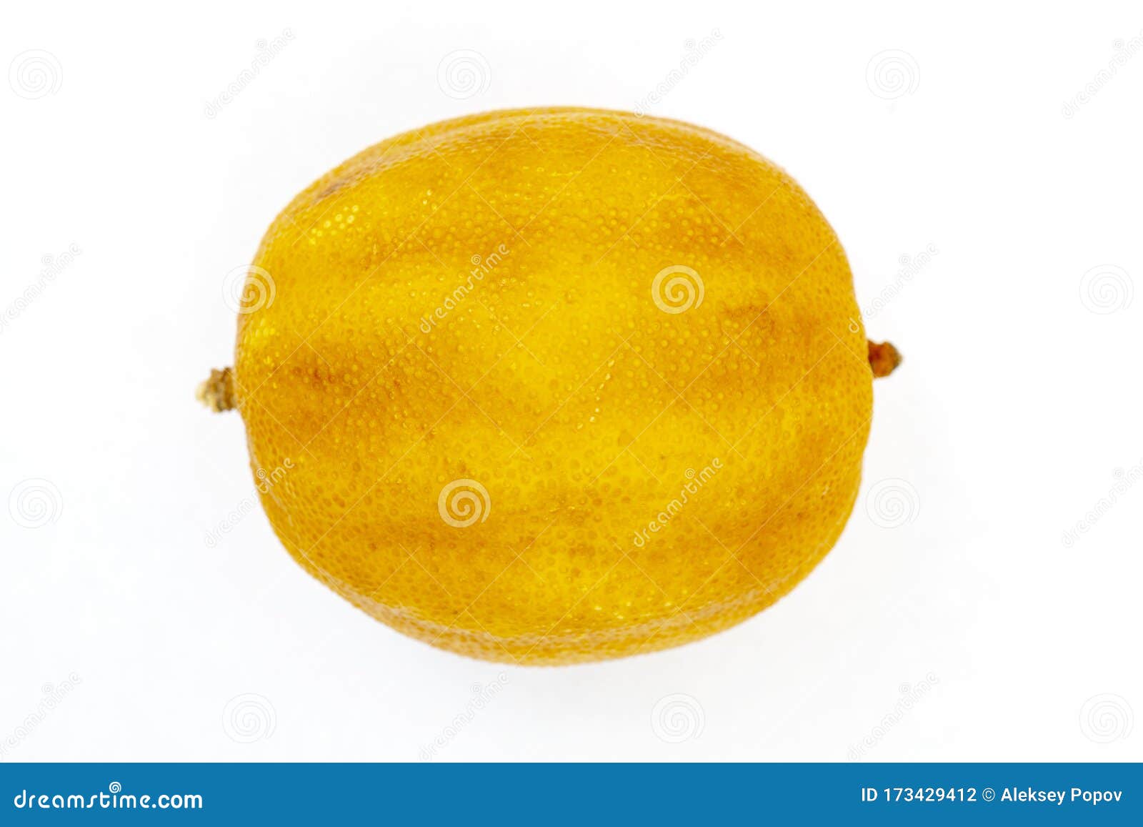 Dried Lemon on a White Background Stock Photo - Image of lime, aroma ...