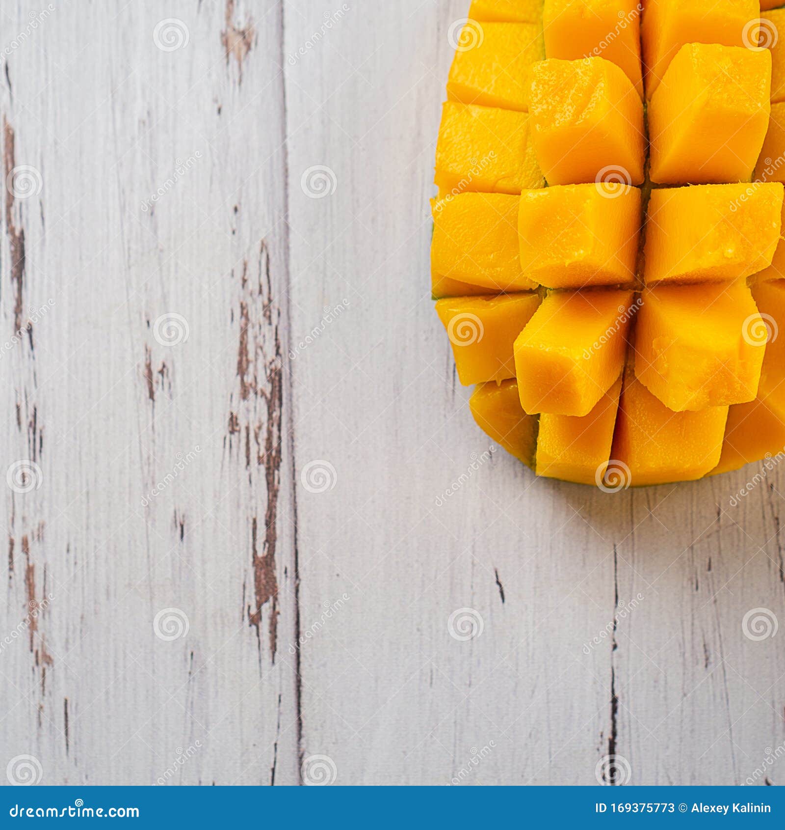 Dried Mango Lay on the White Background Stock Image - Image of tasty ...