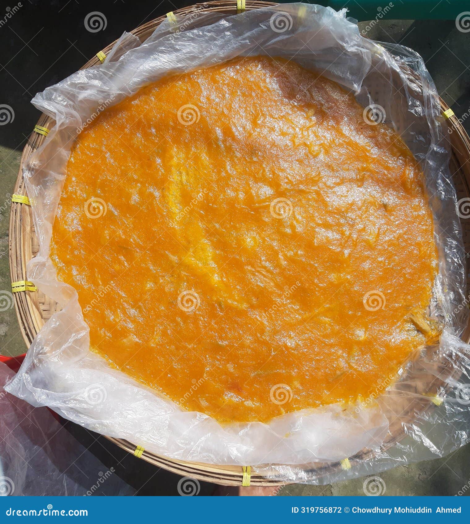Dried Mango-pulp.very Testy and Delicious. Sour Mango Stock Photo ...