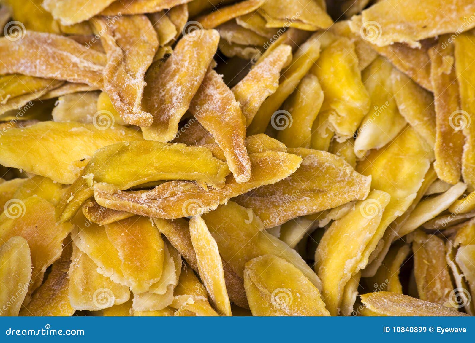 Dried mango slices stock image. Image of sweet, food - 10840899