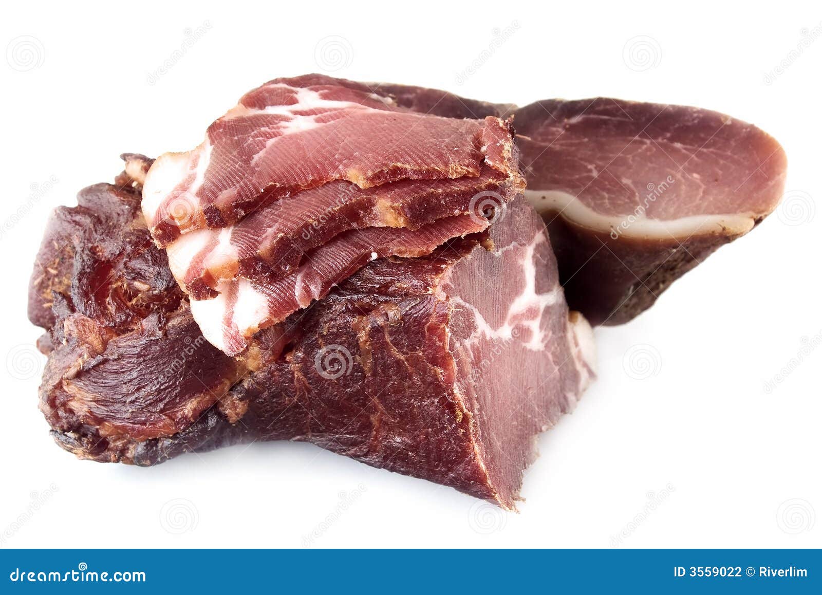 Dried Meat stock photo. Image of color, sheepmeat, meal - 3559022