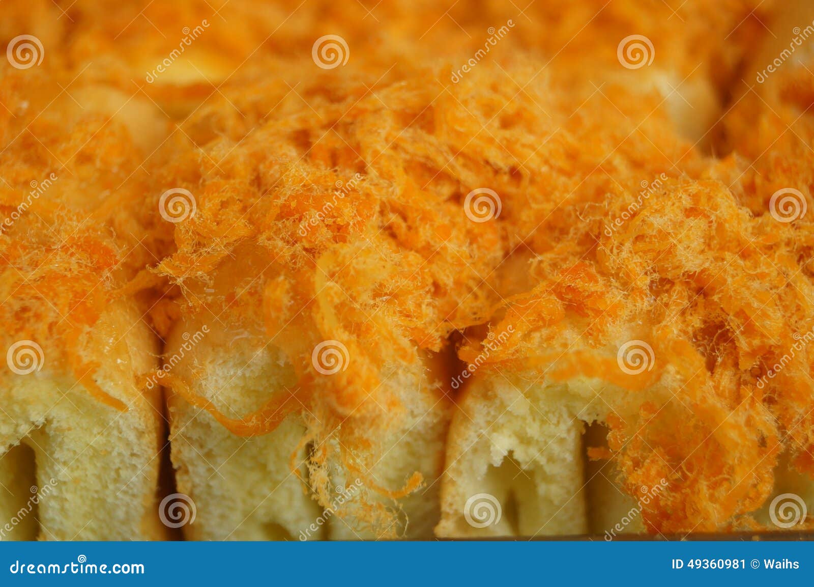 Dried meat floss cake stock image. Image of tourism, floss - 49360981