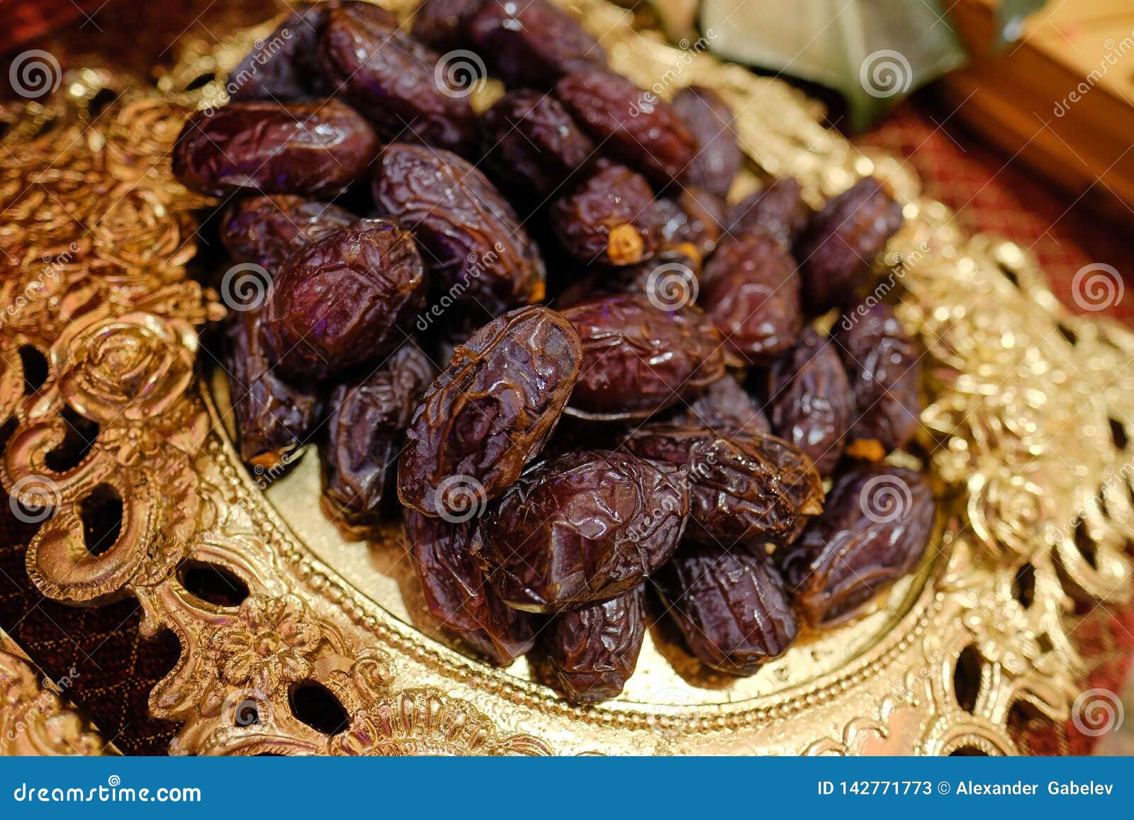 Dried Medjool Dates Full-frame Close-up Flat Lay. Stock Image - Image ...
