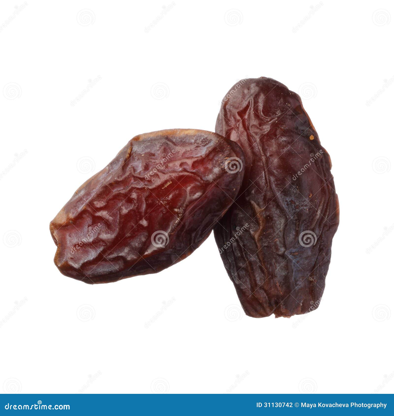 Dried Medjool Dates Isolated on White Background Stock Photo - Image of ...