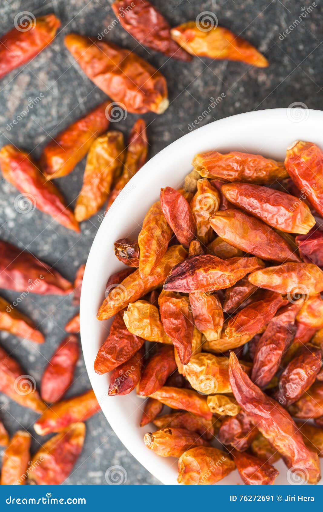 Dried mini chili peppers stock image. Image of healthy - 76272691