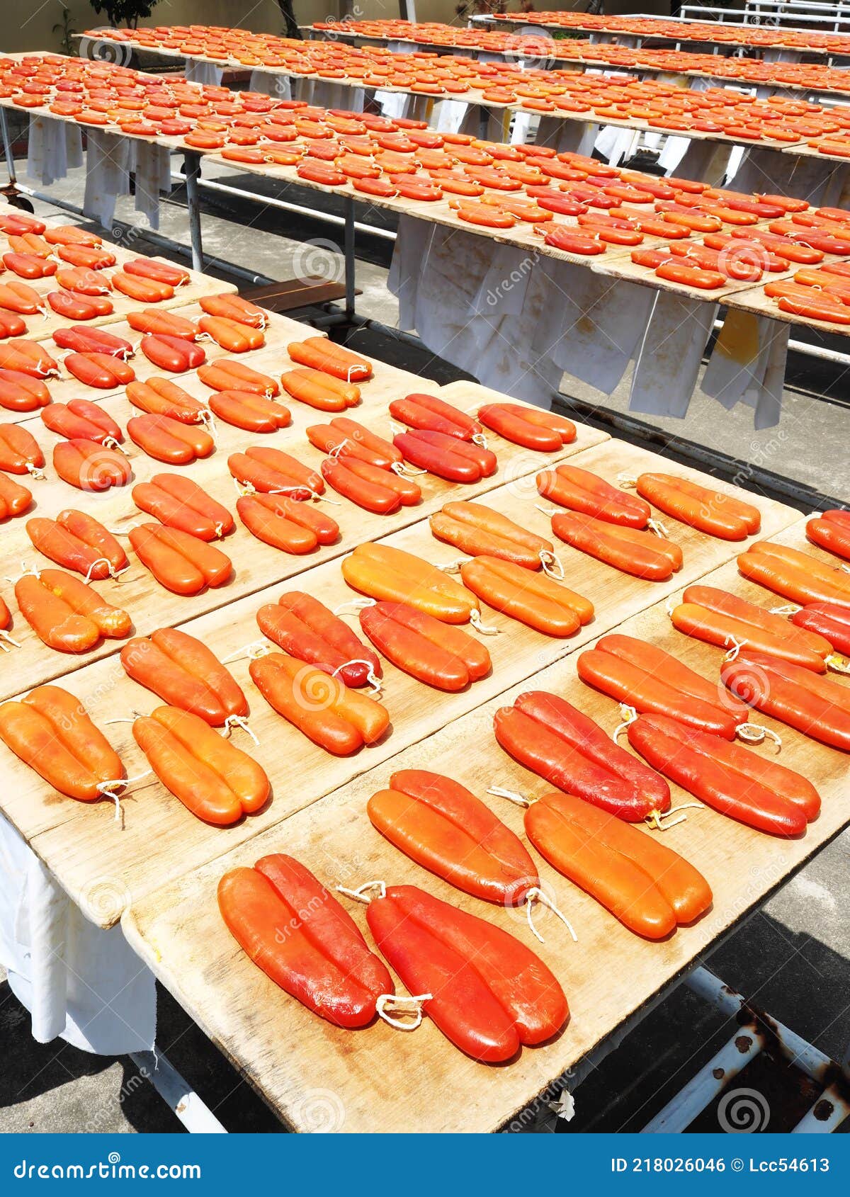 Dried mullet roe stock photo. Image of group, luxury - 218026046