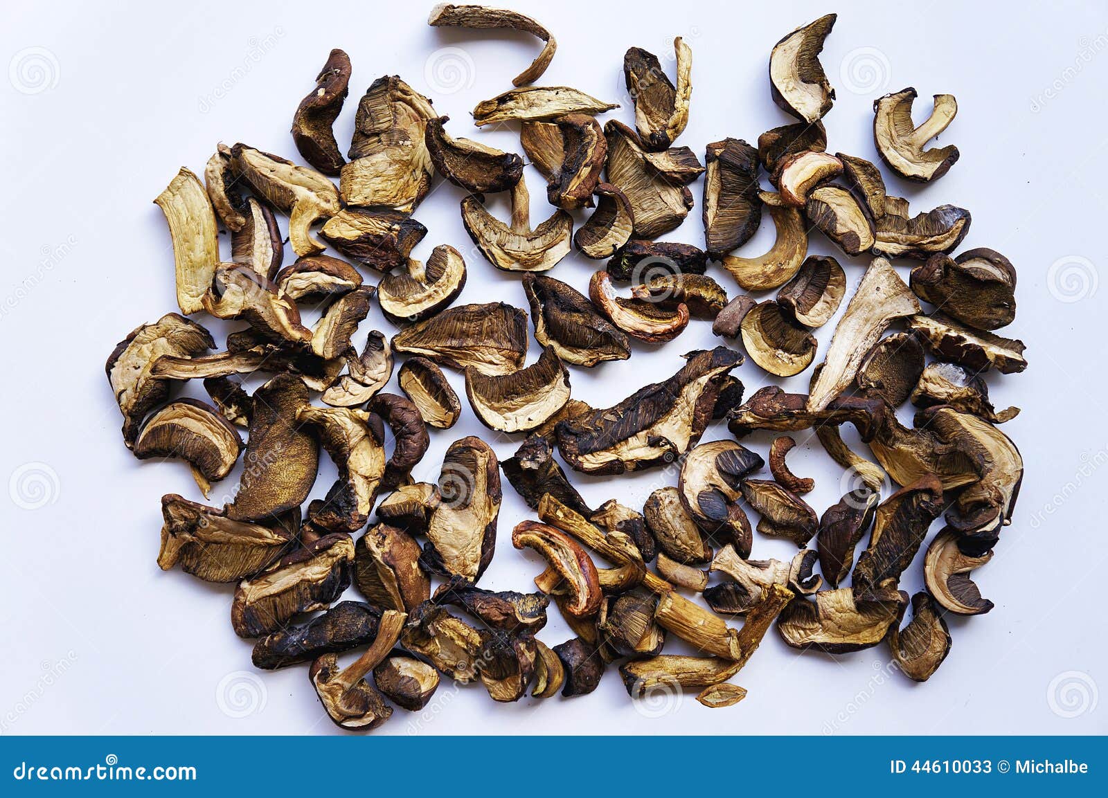 Dried mushroom stock image. Image of white, mushroom - 44610033