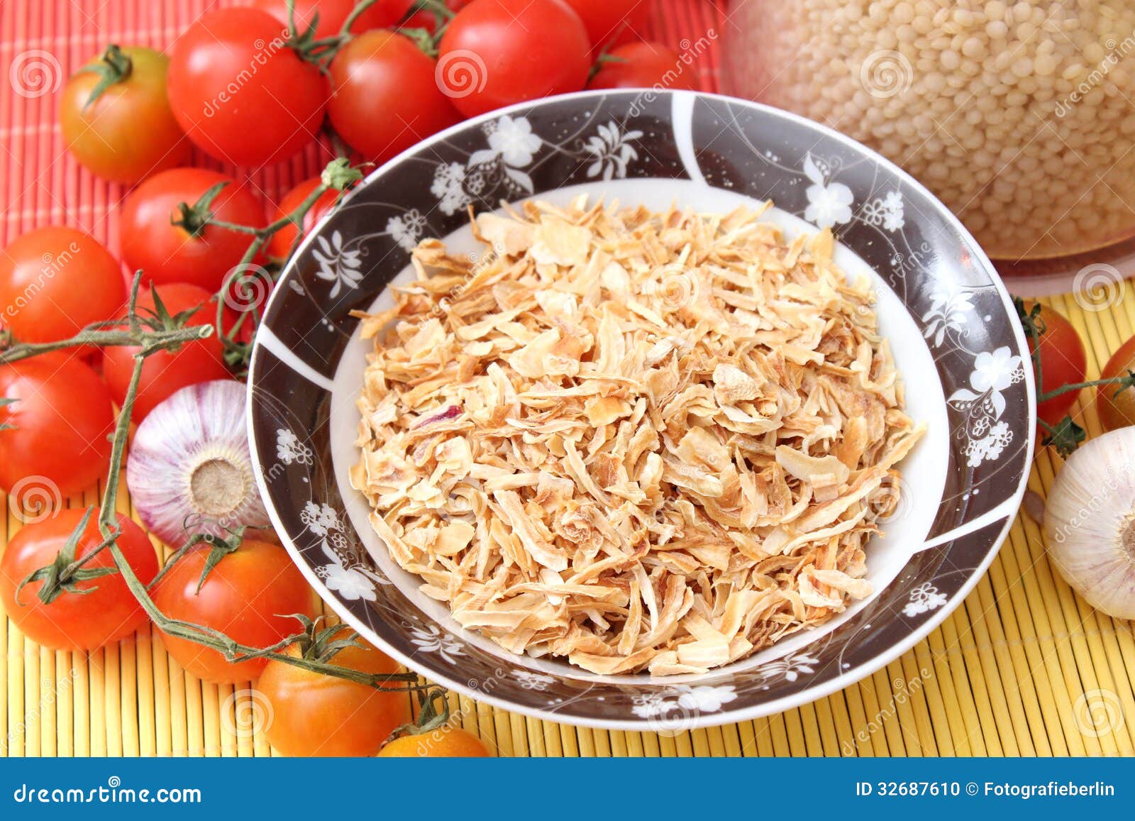 Dried onions stock photo. Image of meal, vegetables, healthy - 32687610