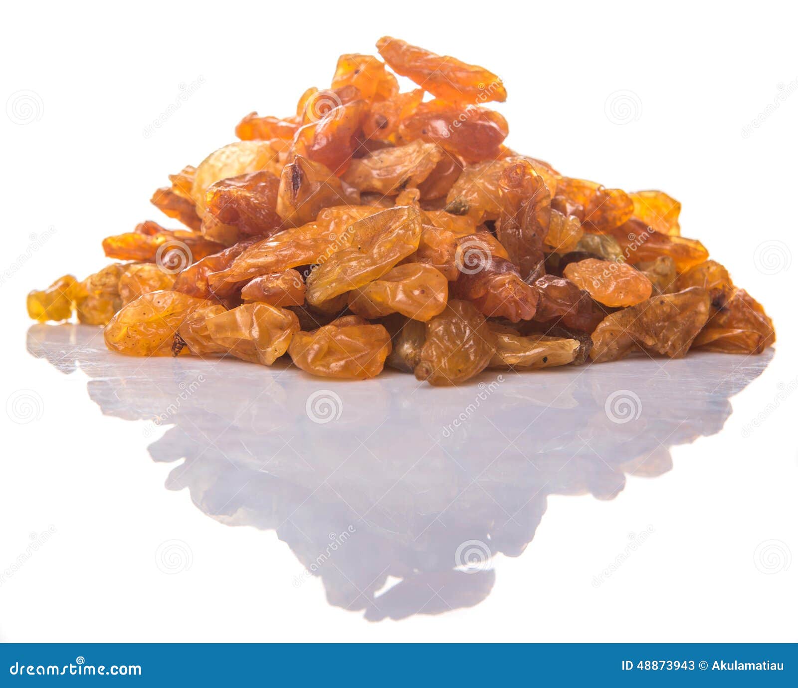 Dried Orange Colored Raisin I Stock Image - Image of natural, snack ...