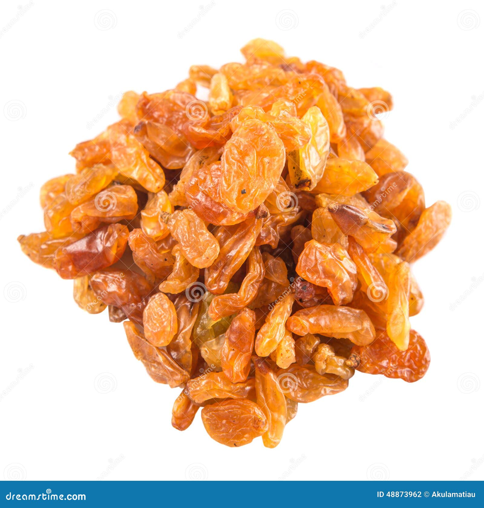 Dried Orange Colored Raisin III Stock Photo - Image of ingredient ...