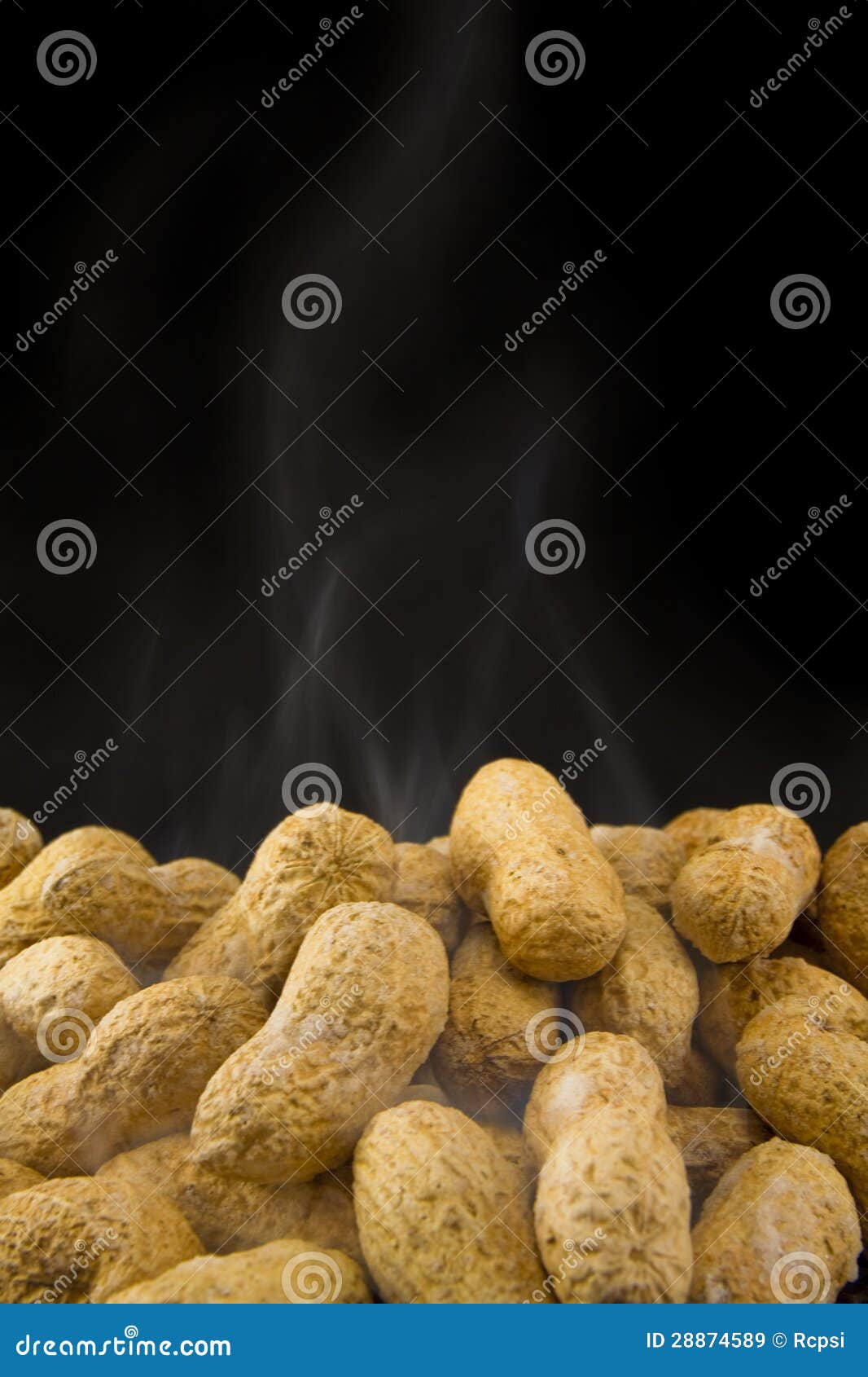 Dried Peanuts stock image. Image of cooking, roasted - 28874589