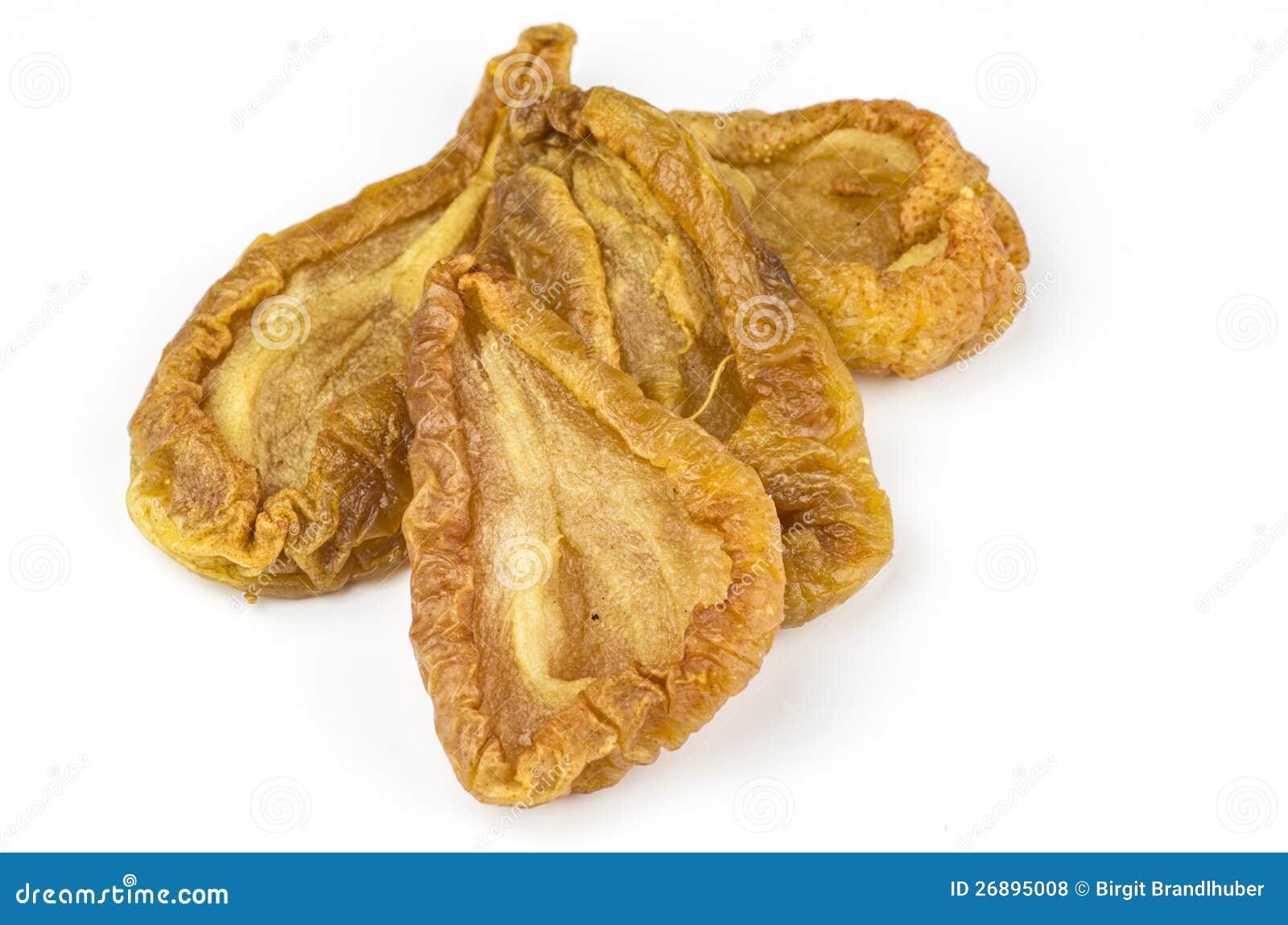 Dried pears stock photo. Image of white, slice, digestion - 26895008