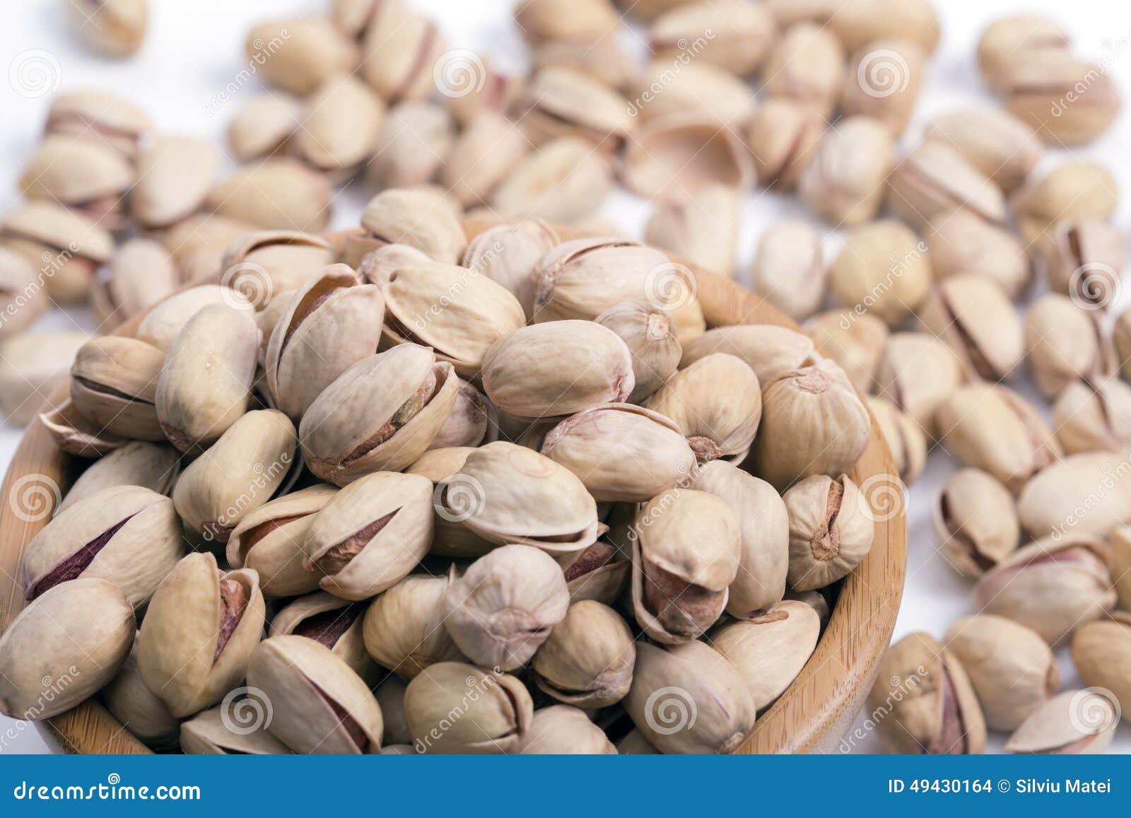 Dried pistachios stock photo. Image of eating, curves - 49430164