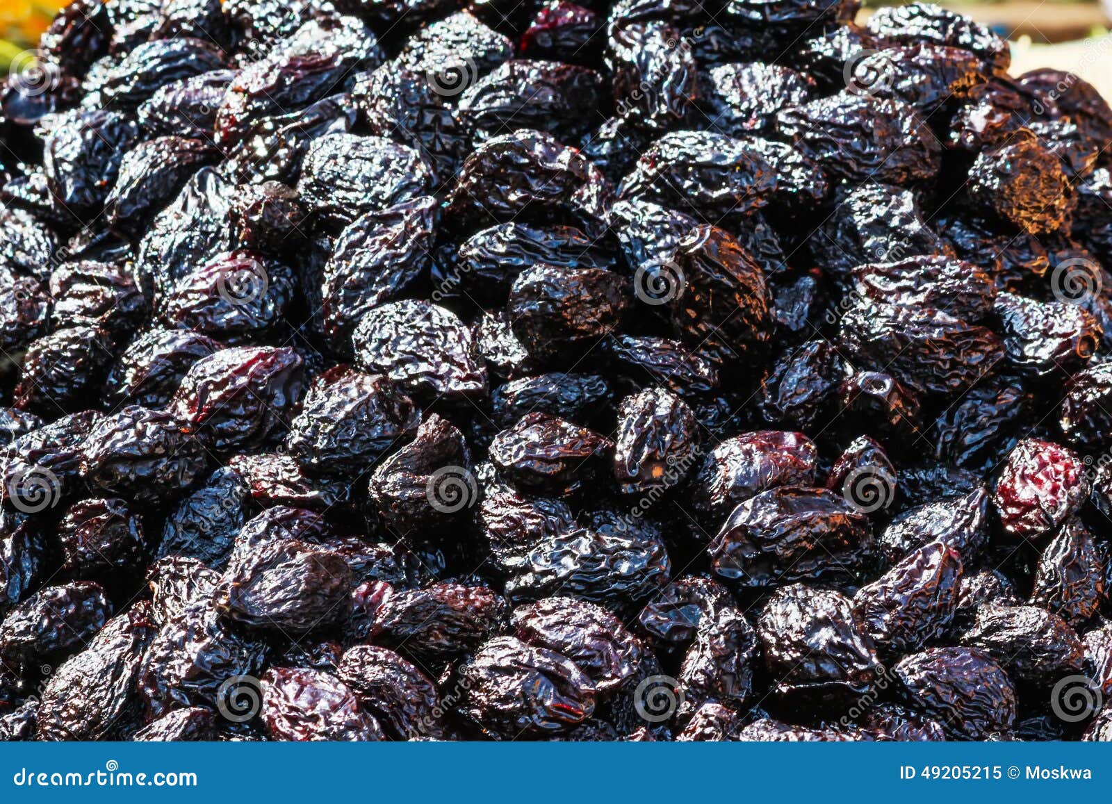 Dried plums stock image. Image of black, nature, oriental - 49205215