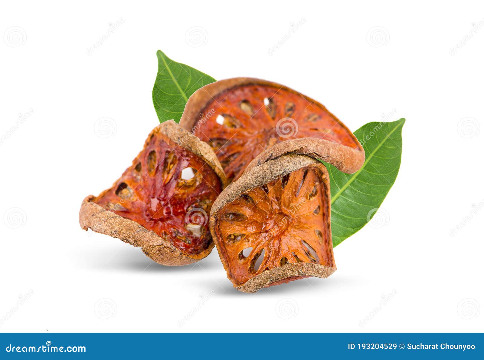 Dried Quince Slices on a White Background Stock Image - Image of detail ...