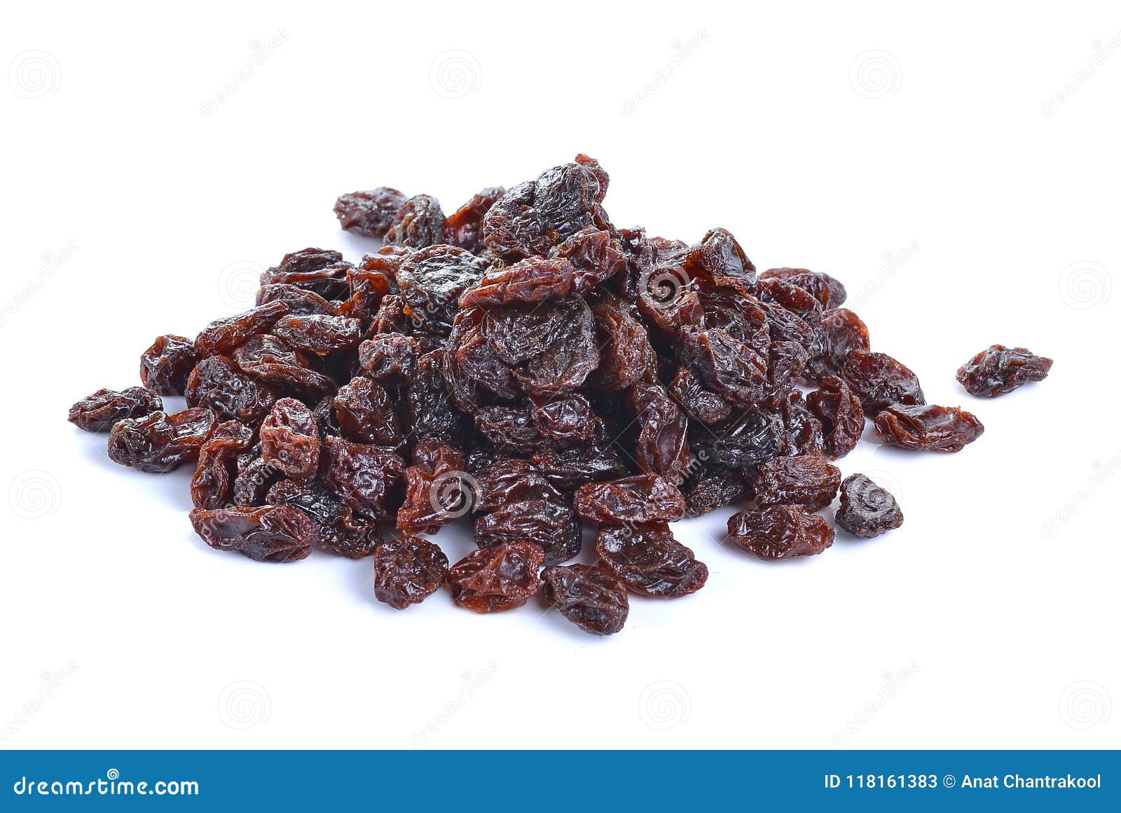 Dried Raisins on a White Background Stock Image - Image of tasty, white ...