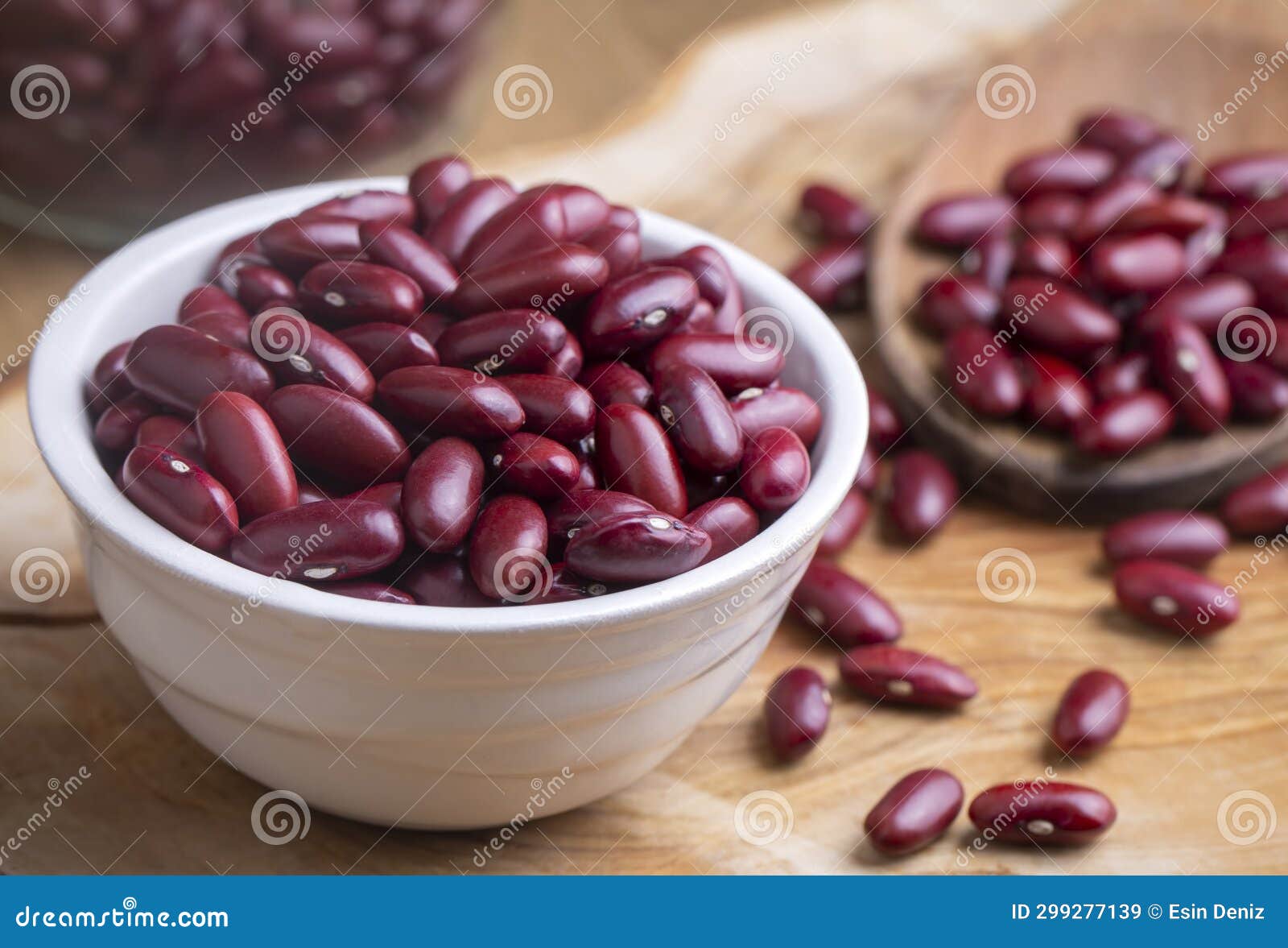 Dried Raw Red Bean, Mexican Beans Stock Image - Image of food ...