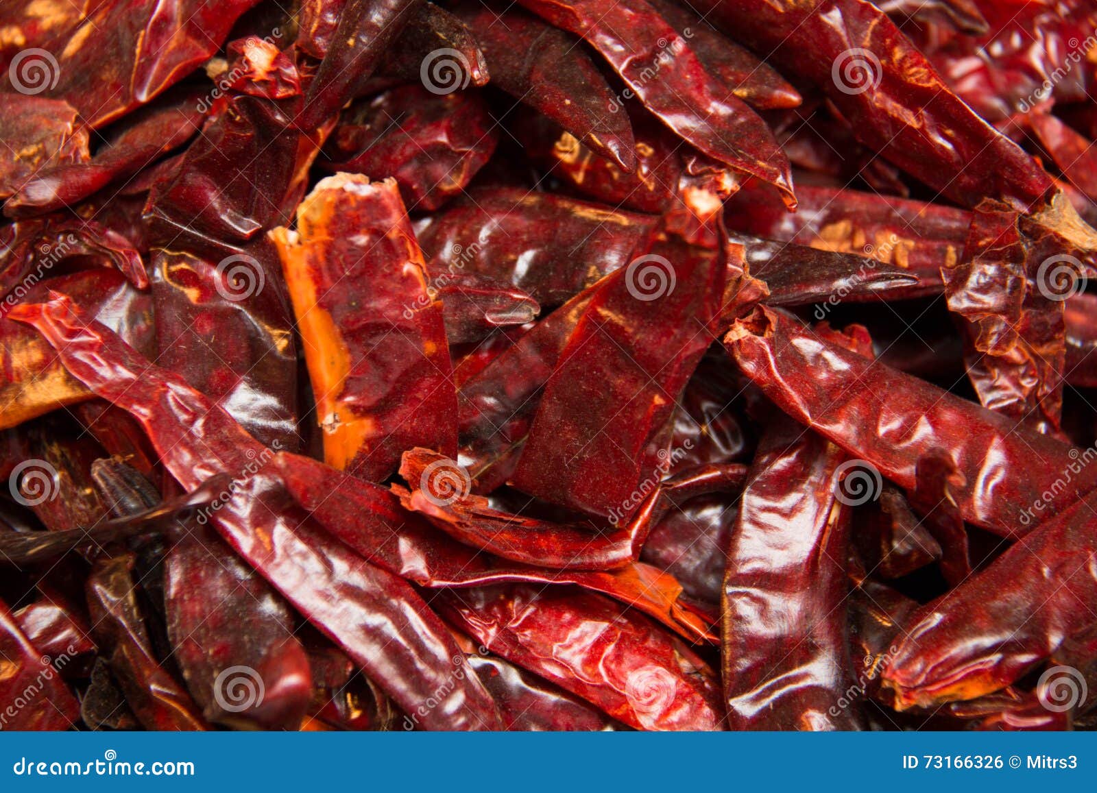 Dried red chilli peppers stock photo. Image of chilli - 73166326
