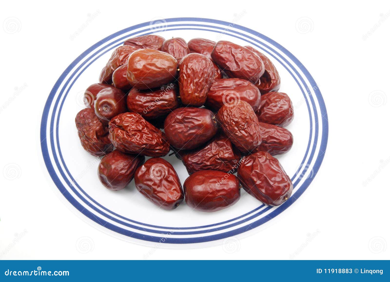 Dried red date stock image. Image of isolated, produce - 11918883