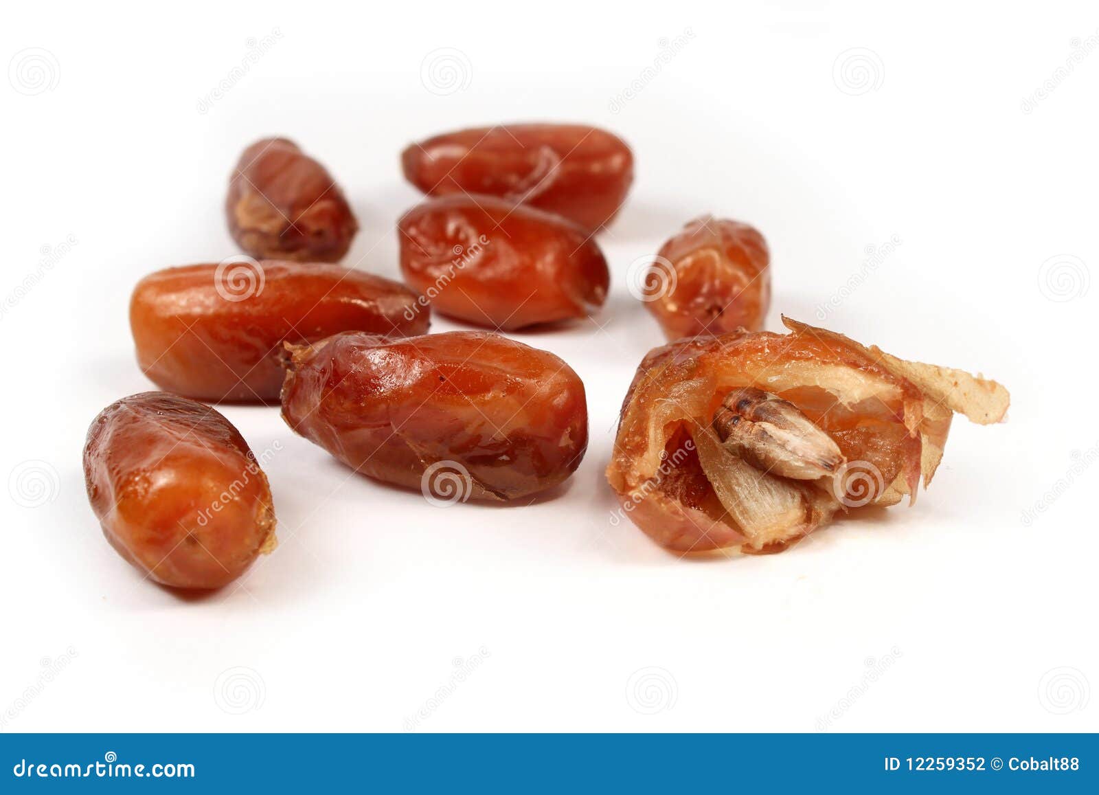 Dried red date isolated stock photo. Image of sweet, date - 12259352