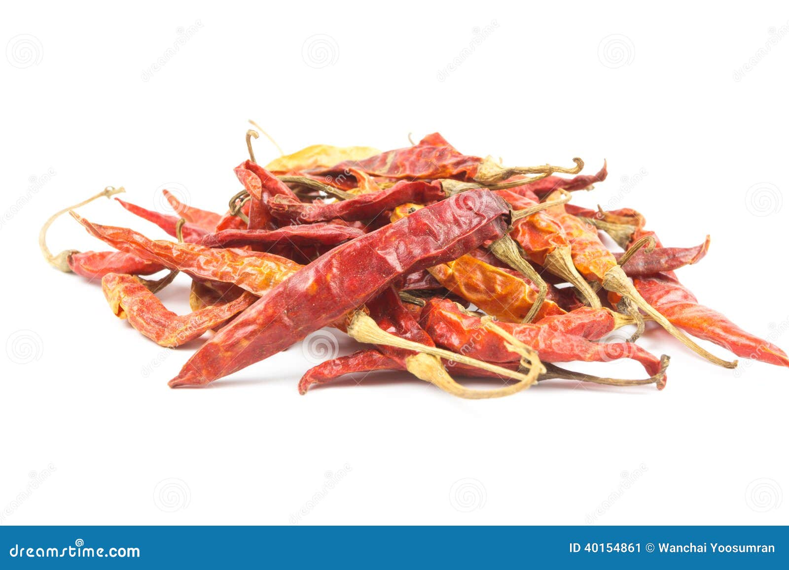 Dried red hot peppers stock image. Image of ingredient - 40154861